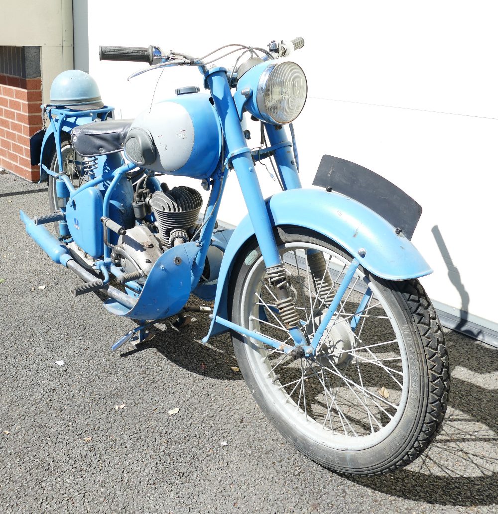 Peugeot 1950s 125cc motorcycle in good original condition with matching ...