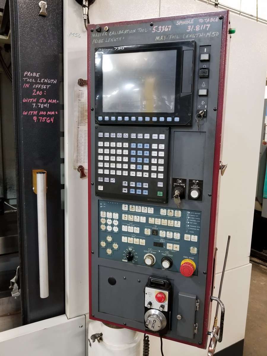 OKK VM7-II CNC VMC CNC Vertical Machining Center, 29.1" x 61" table, X ...