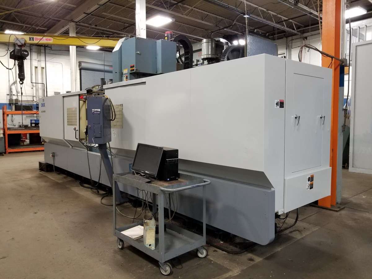 OKK KCV800-30L CNC VMC CNC Vertical Machining Center, 130" x 32" table ...
