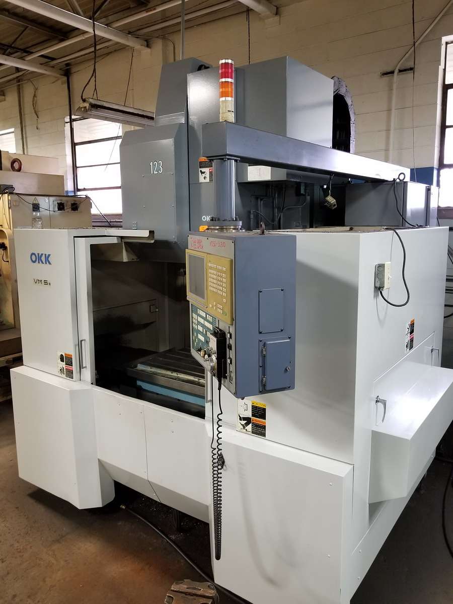 OKK VM5 II CNC VMC CNC Vertical Machining Center, Mitsubishi M635 ...