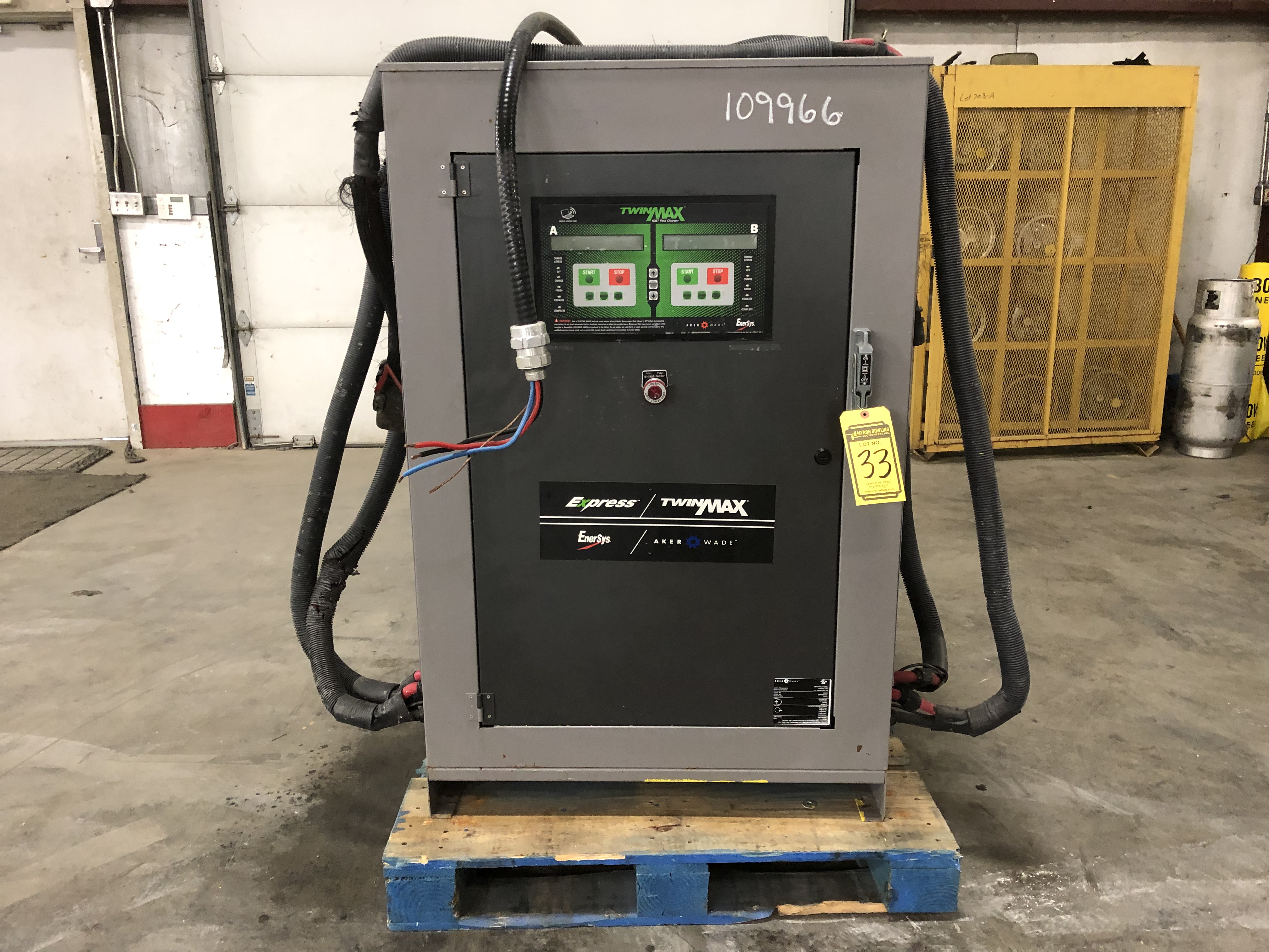 2014 ENERSYS EXPRESS MULTI-VOLT INDUSTRIAL BATTERY CHARGER, MODEL ...
