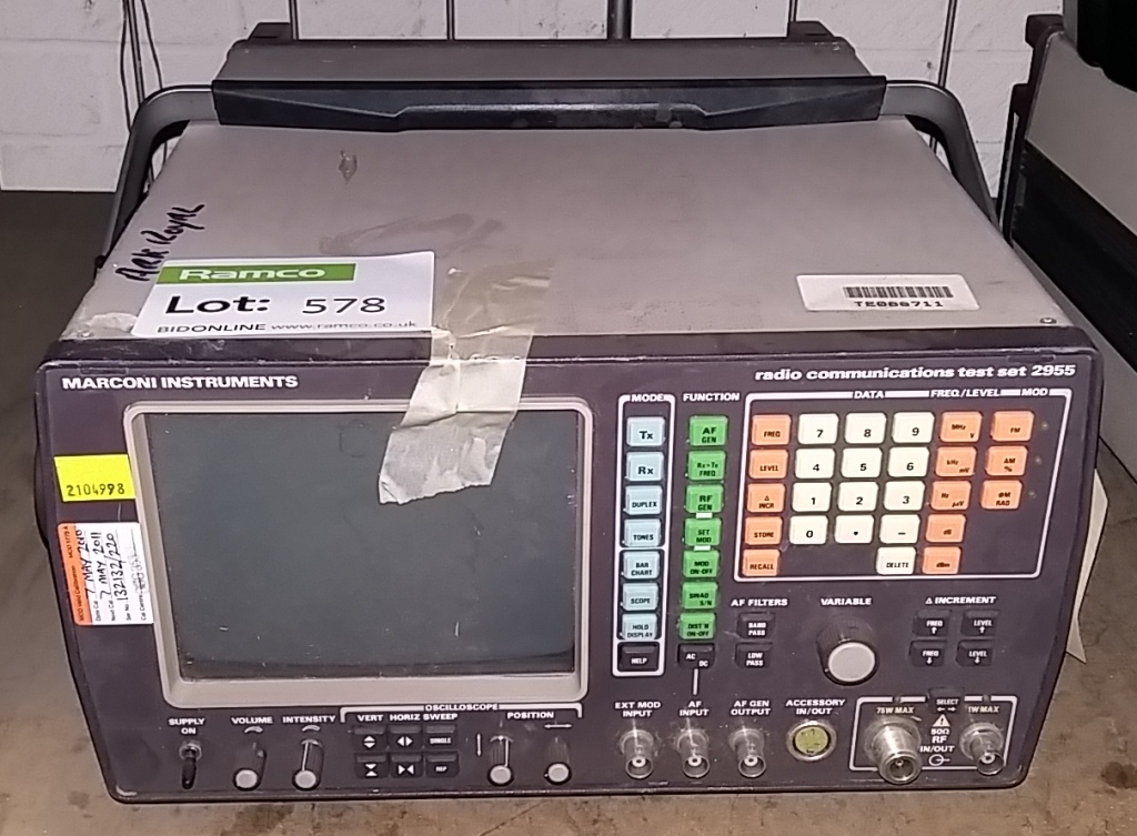 Marconi Radio Communications test set 2955