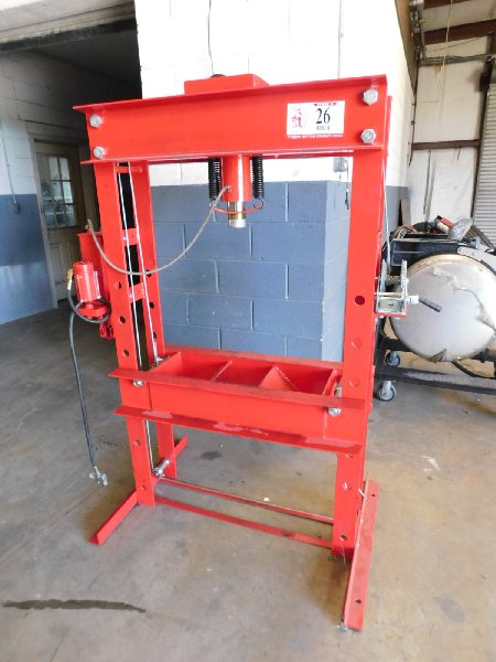 Central Hydraulics 50 Ton Hydraulic Shop Press tillescenter Hydraulics ...