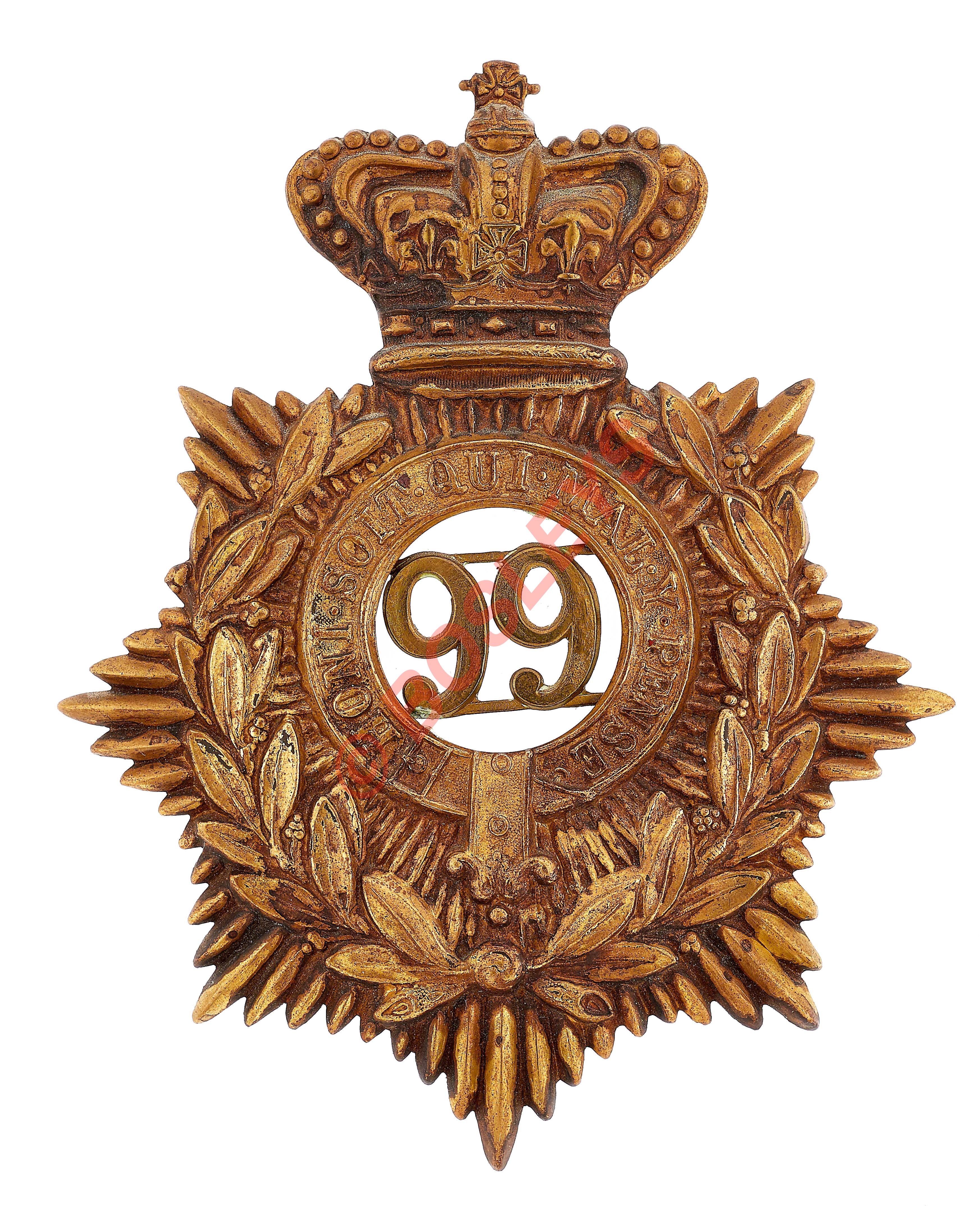 Scottish. 99th (The Duke of Edinburgh's) Regiment of Foot Victorian OR ...