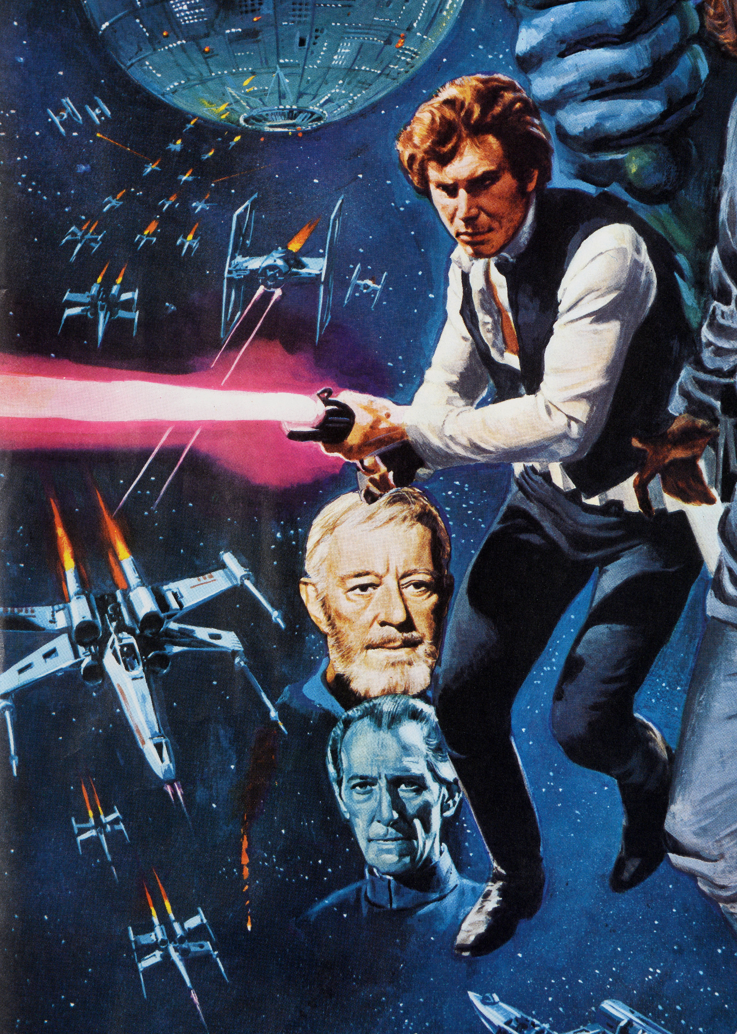 STAR WARS, British quad movie poster, 1977, Academy Awards version ...