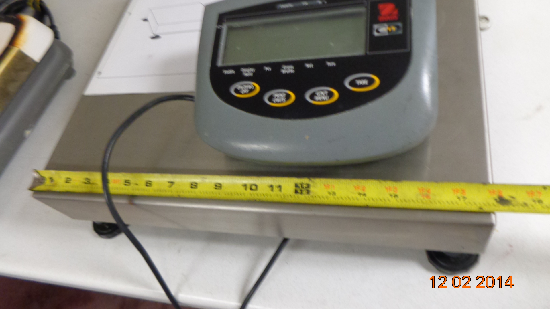 Ohaus CHAMP Stainless Steel Laboratory Scale 18" x 18" Surface, Model ...