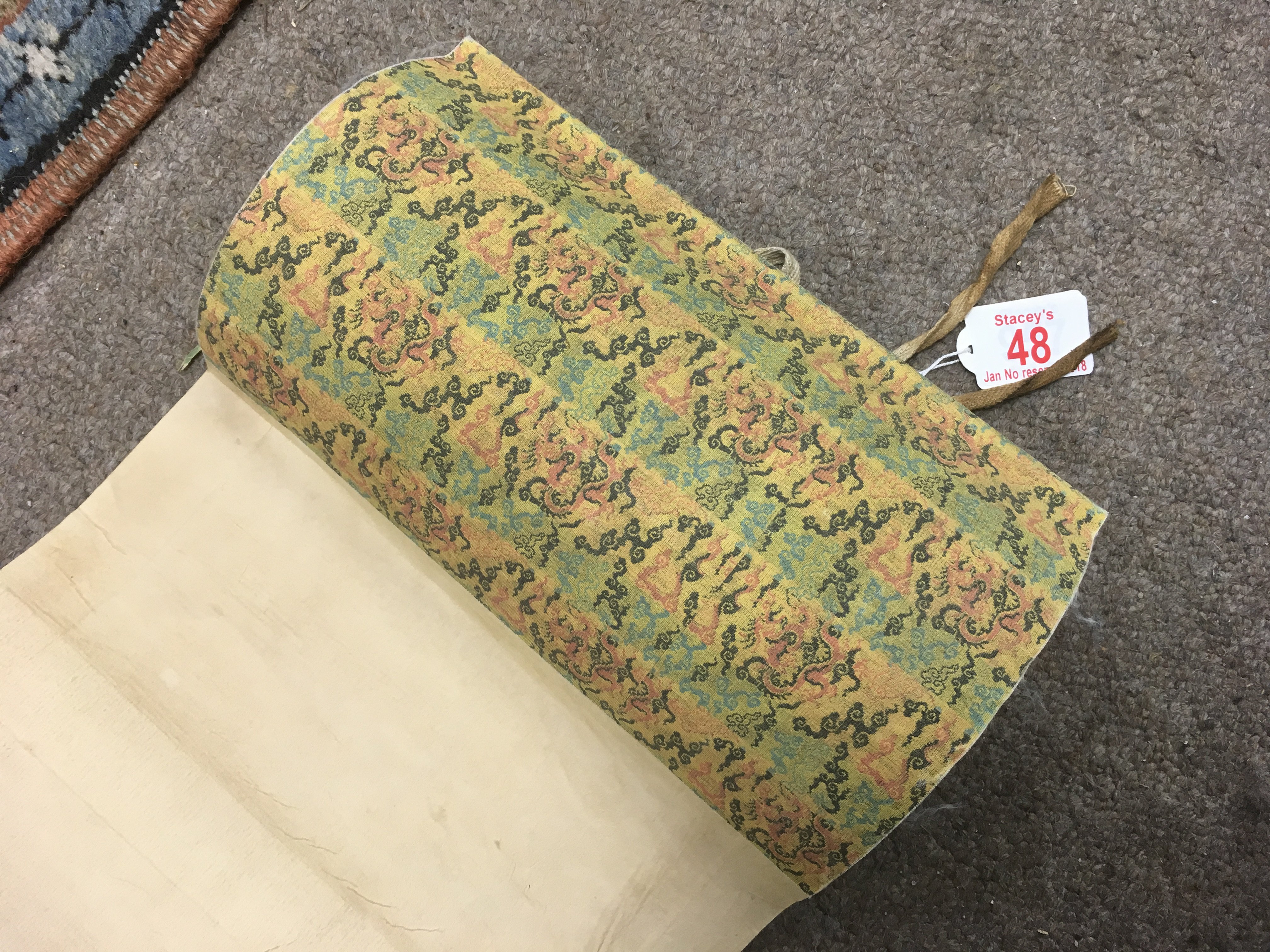 A 20th Century Chinese erotic scroll print, in fine condition. This lot ...