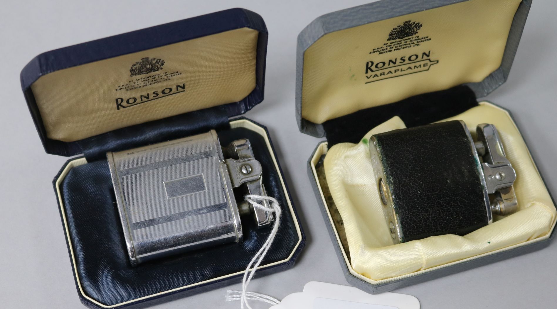 Three Ronson lighters