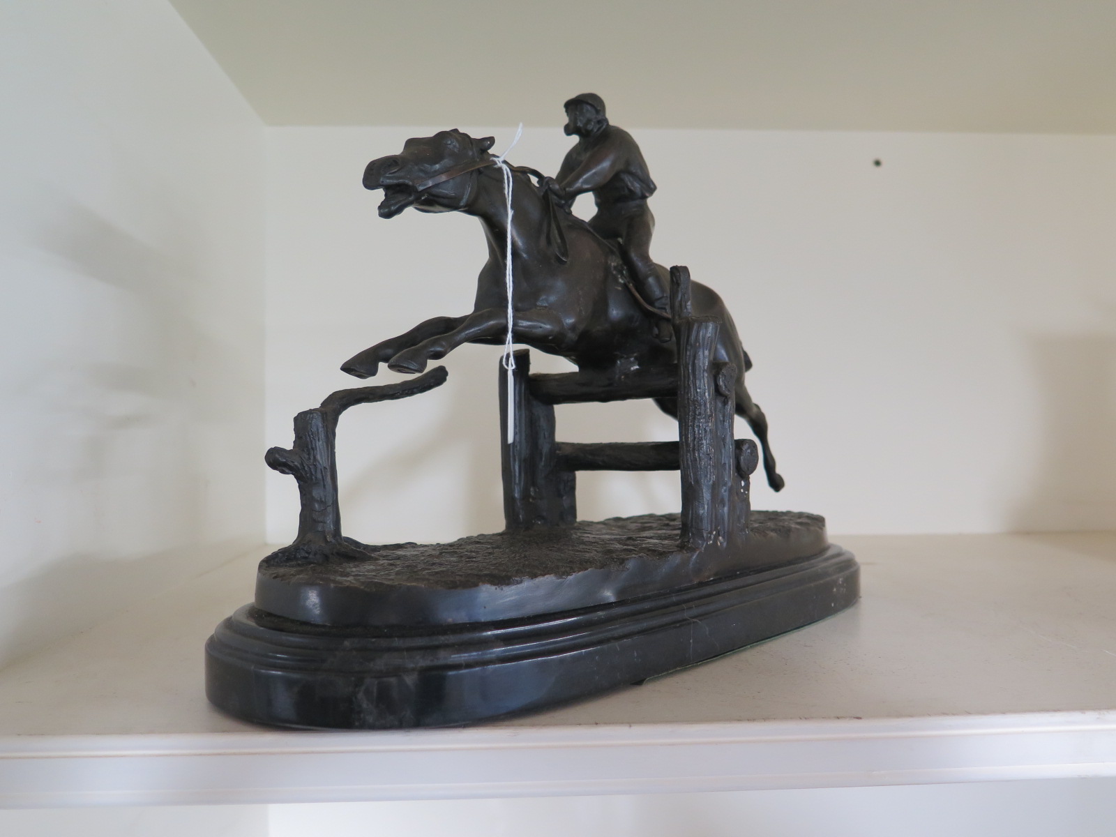 A reproduction modern bronze sculpture after Paul Louis Emile-Loiseau ...