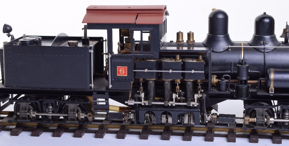 Aster Hobby Co.Inc Gauge I live steam 3 Cylinder Shay locomotive, metal ...