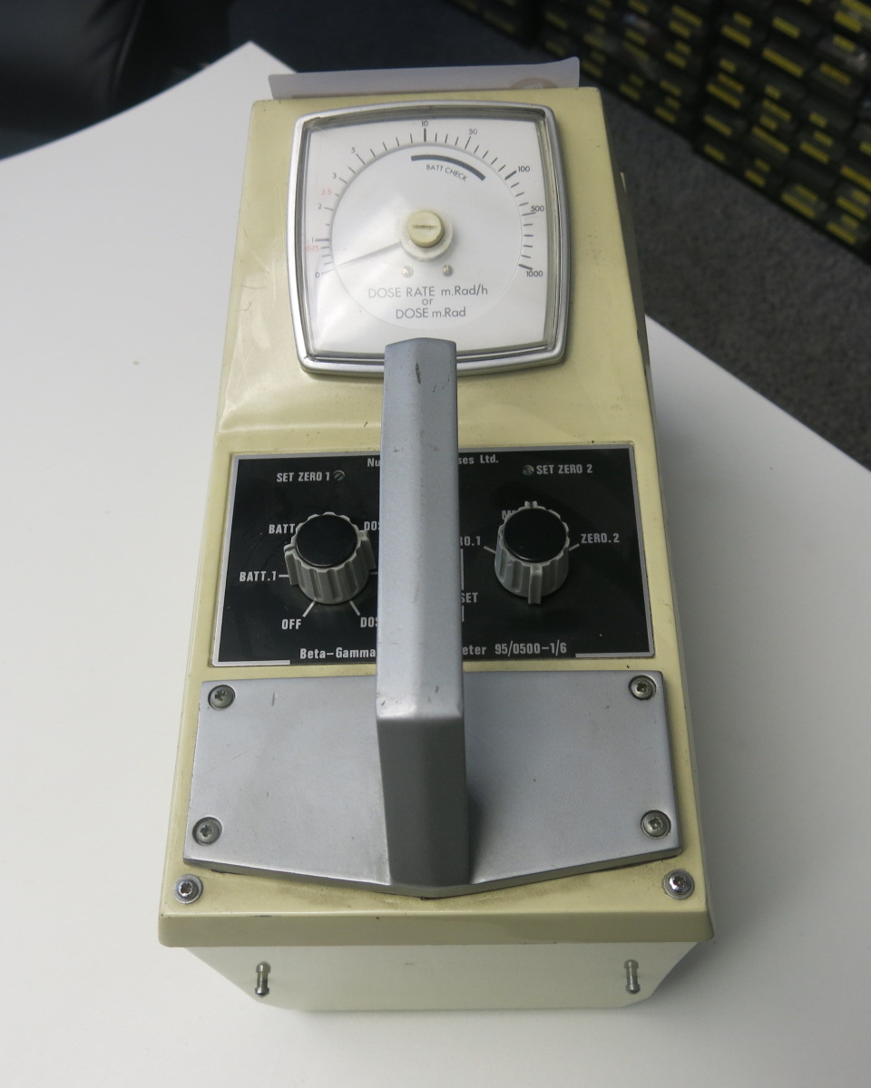 Nuclear Enterprises Ltd Beta-Gamma Dose Rate Meter 95/0500-1/6, Type ...