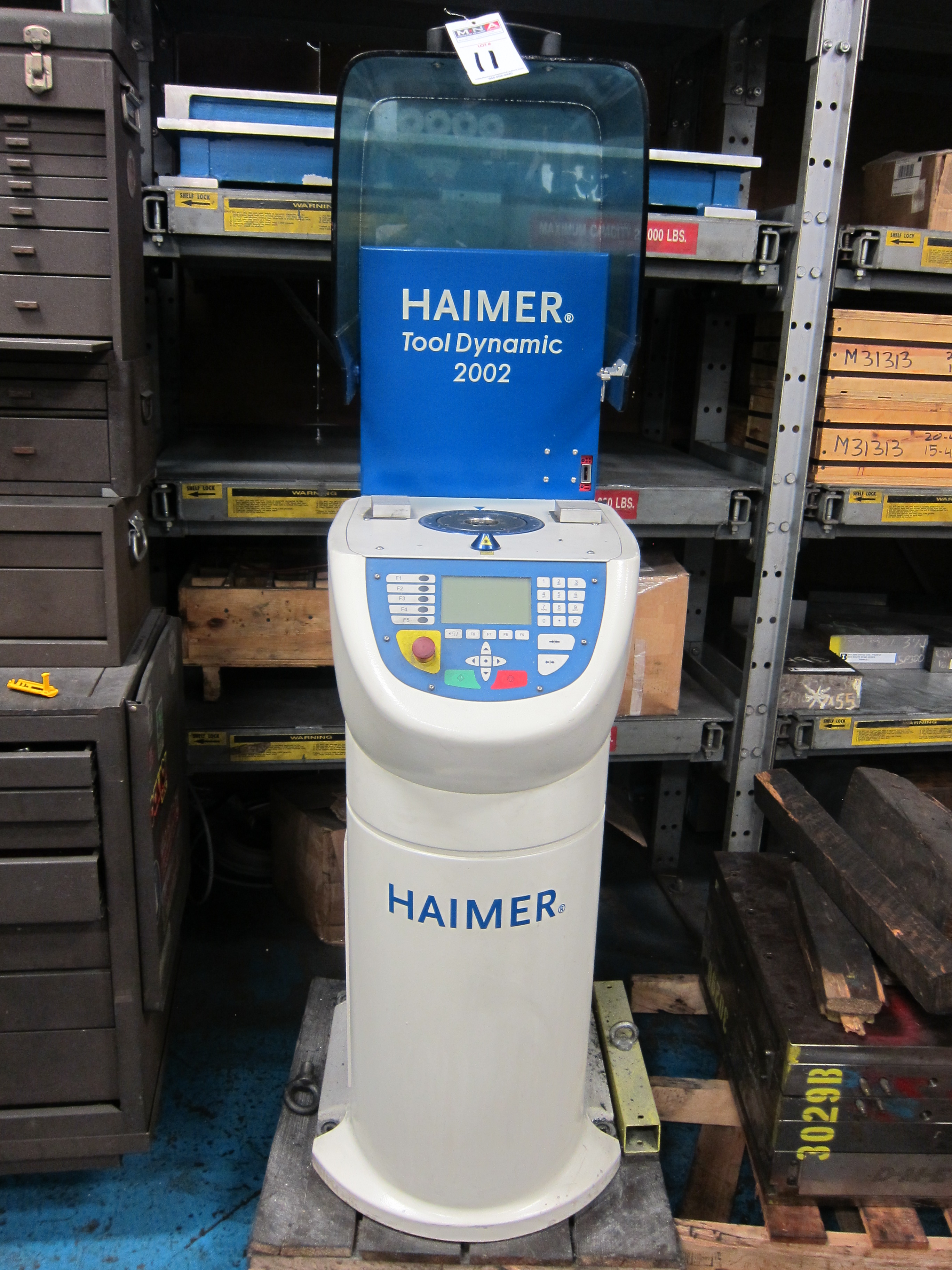 HAIMER MODEL # TD-2002 TOOL BALANCER - LOOKS NEW Located at 175 ...