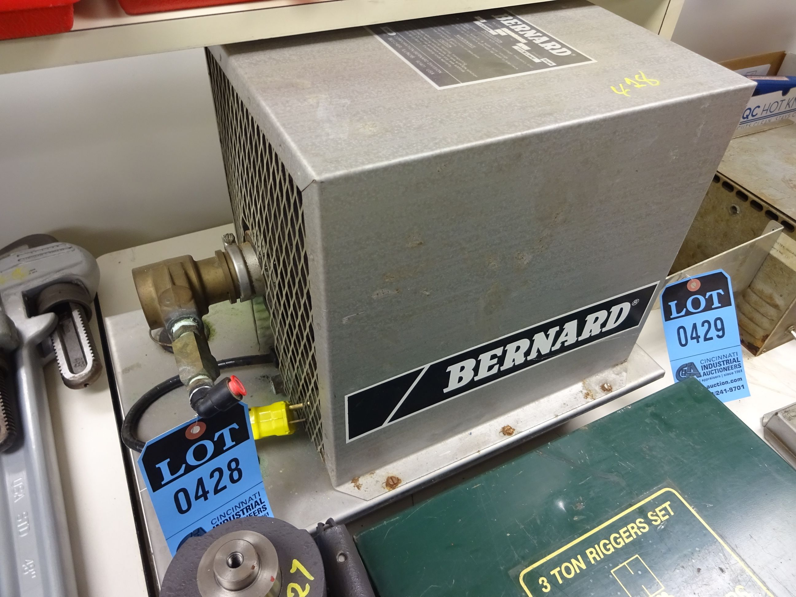 BERNARD MODEL 3502-SS WELDING WATER COOLER **RM 13**