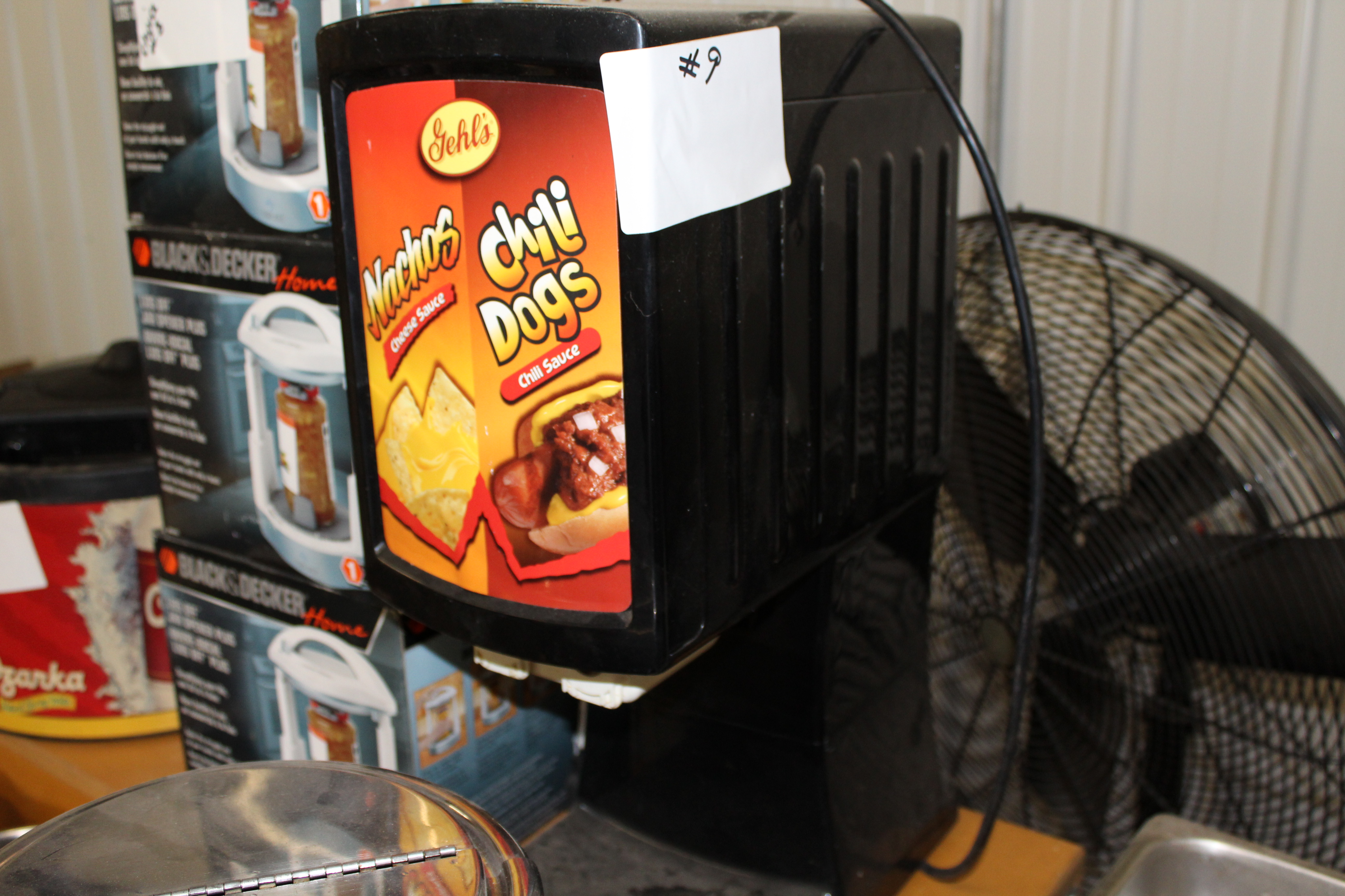 Gehl's Nacho and Chili Dispenser