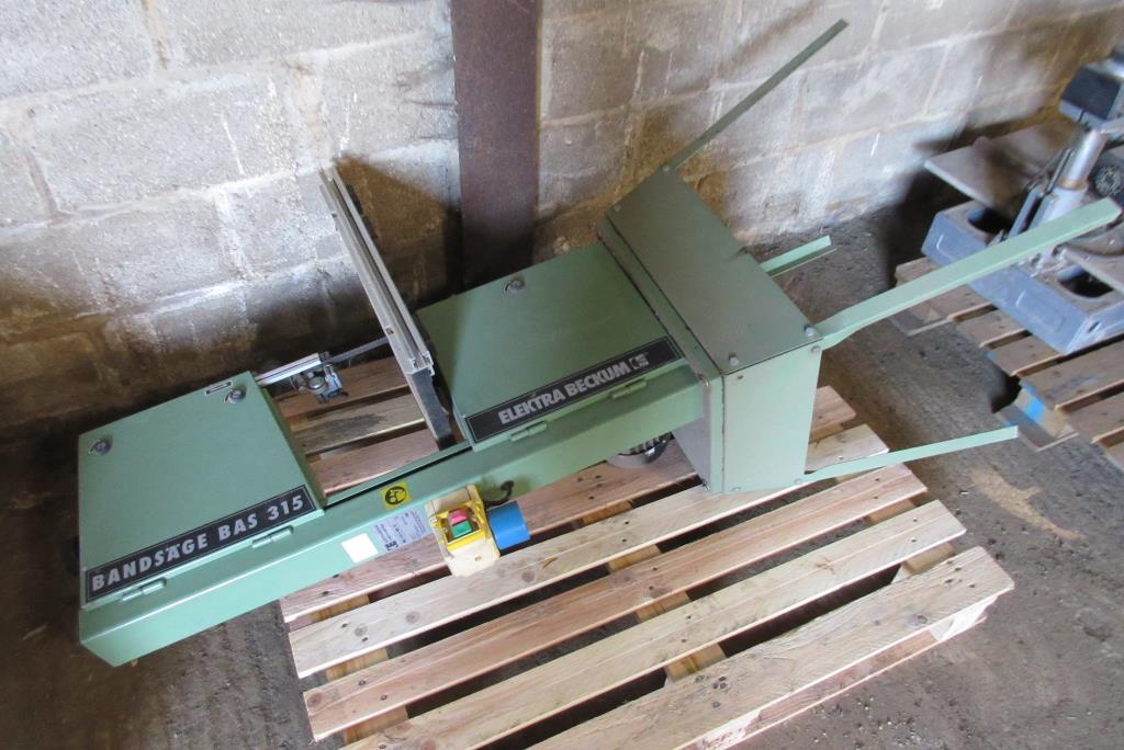 Bandsage BAS 315 Elektra Beckum bandsaw