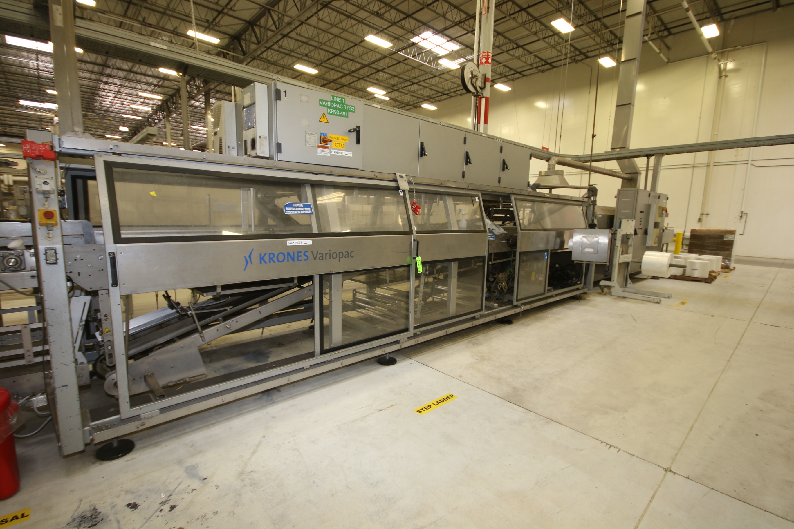 Krones Variopac Bundle Packer, S/N K R93-451, 460 Volts, with Controls