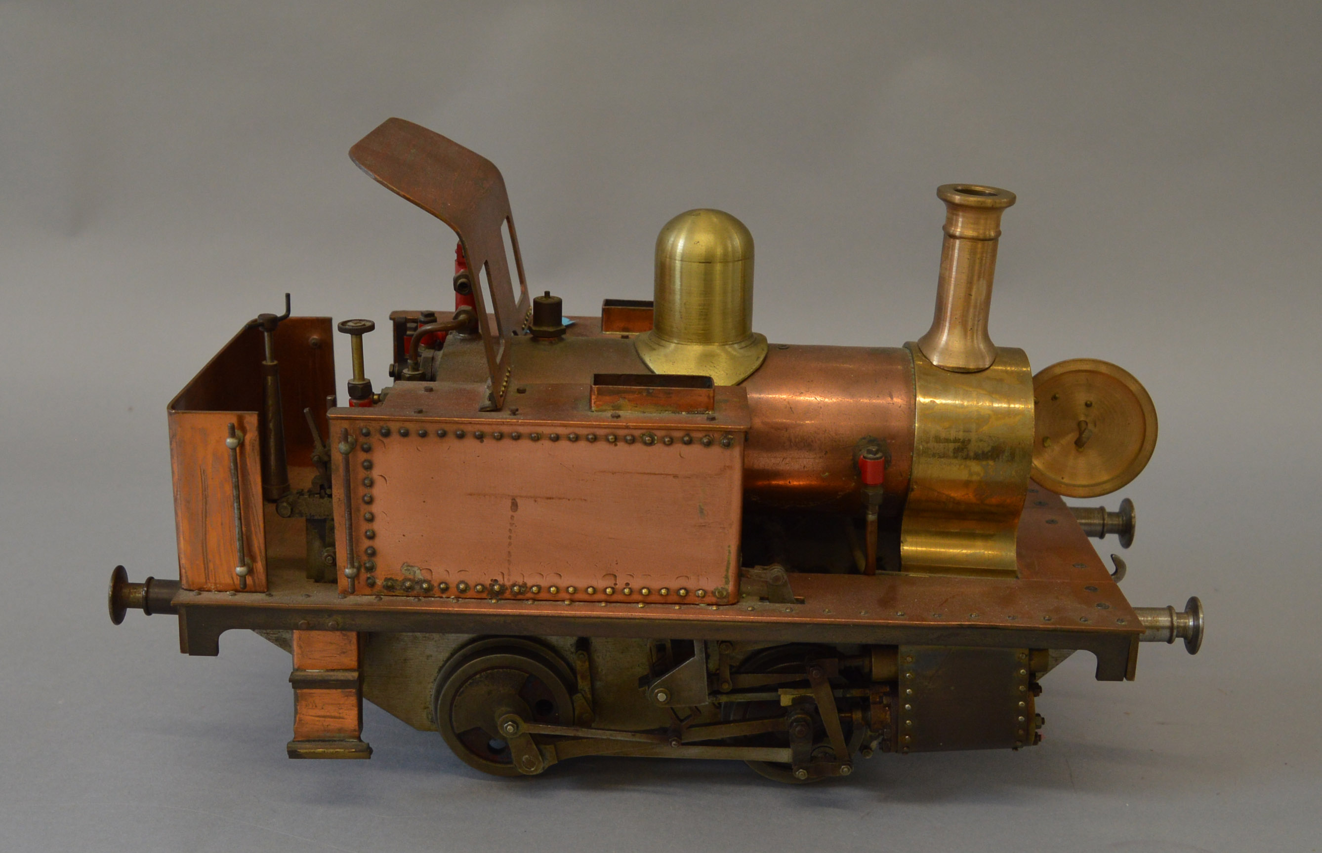 Live steam. 3 1/2 inch gauge LBSC designed small boilered "Tich". Over ...