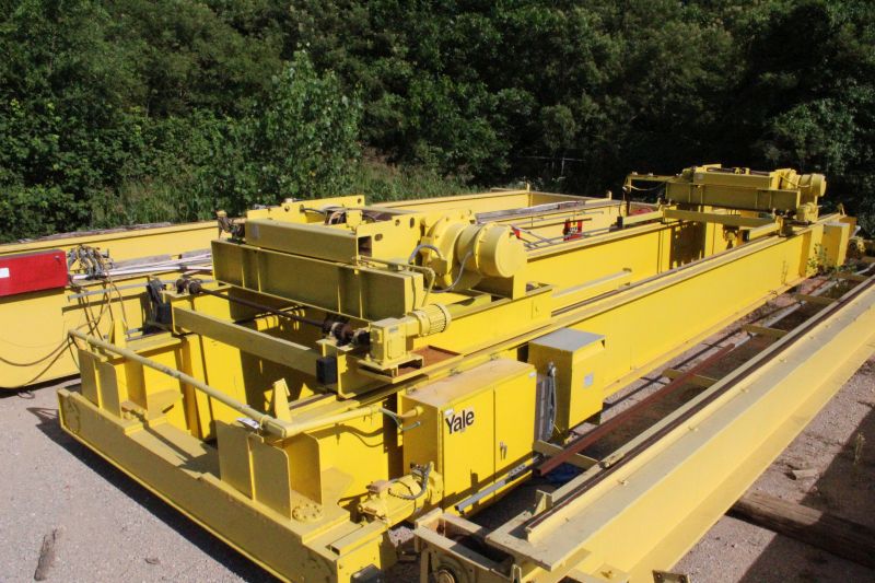 YALE DUAL 15 TON HOIST BRIDGE CRANE