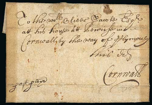 16th & 17th Century Letters - Penrise/Chard. 1652 (Dec 8) Entire letter ...