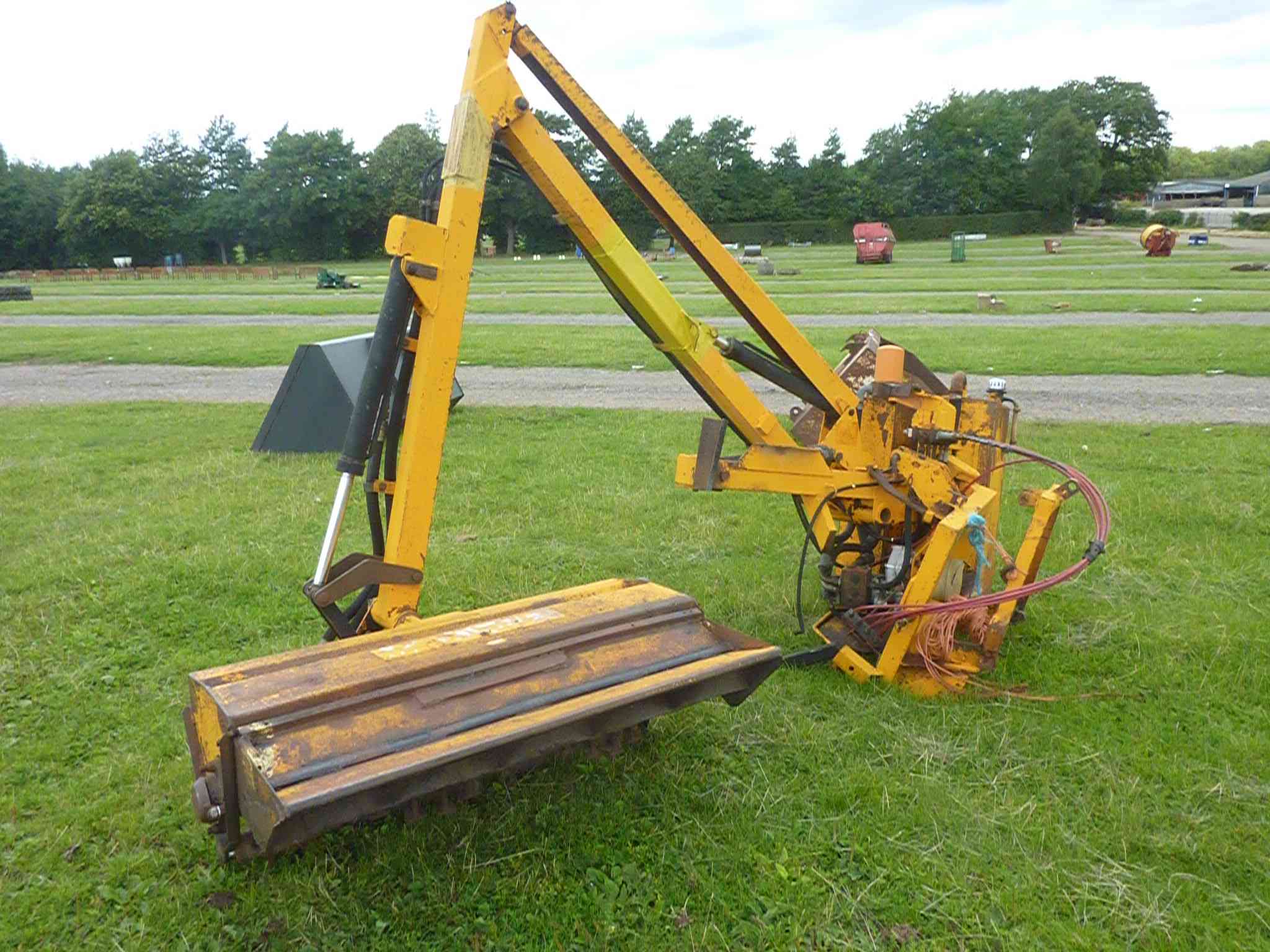 McConnel PA22 hedge cutter