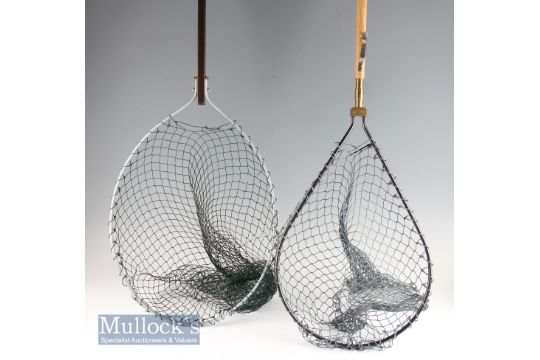 2x good trout landing nets – Whitlock traditional folding landing net ...