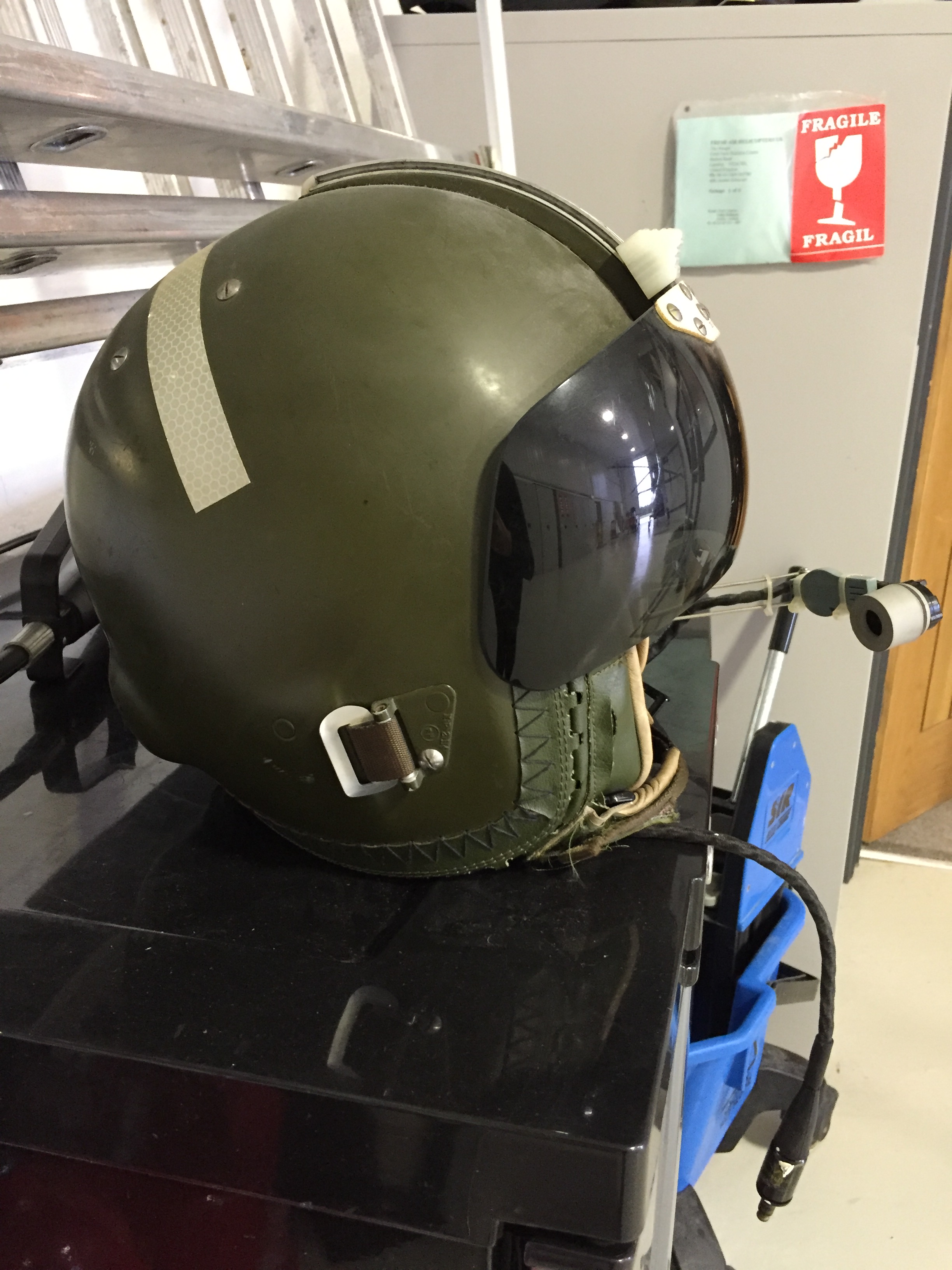 Mark 3C RAF Flying Helmet c/w visors/electricals. For sale, a Royal Air ...
