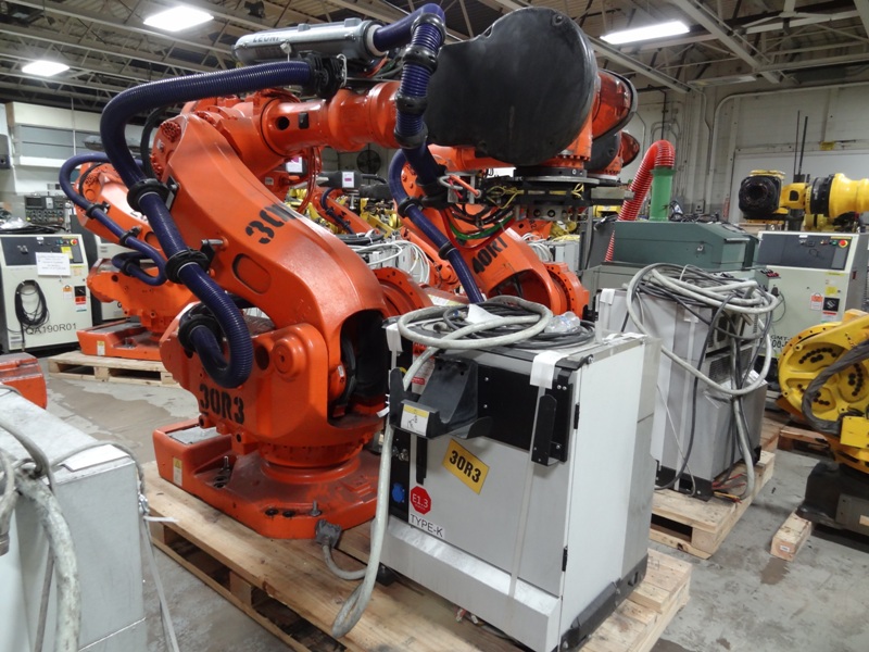 ABB ROBOT IRB 7600-325/3.1 WITH IRC 5 CONTROLS, CABLES & TEACH, YEAR ...