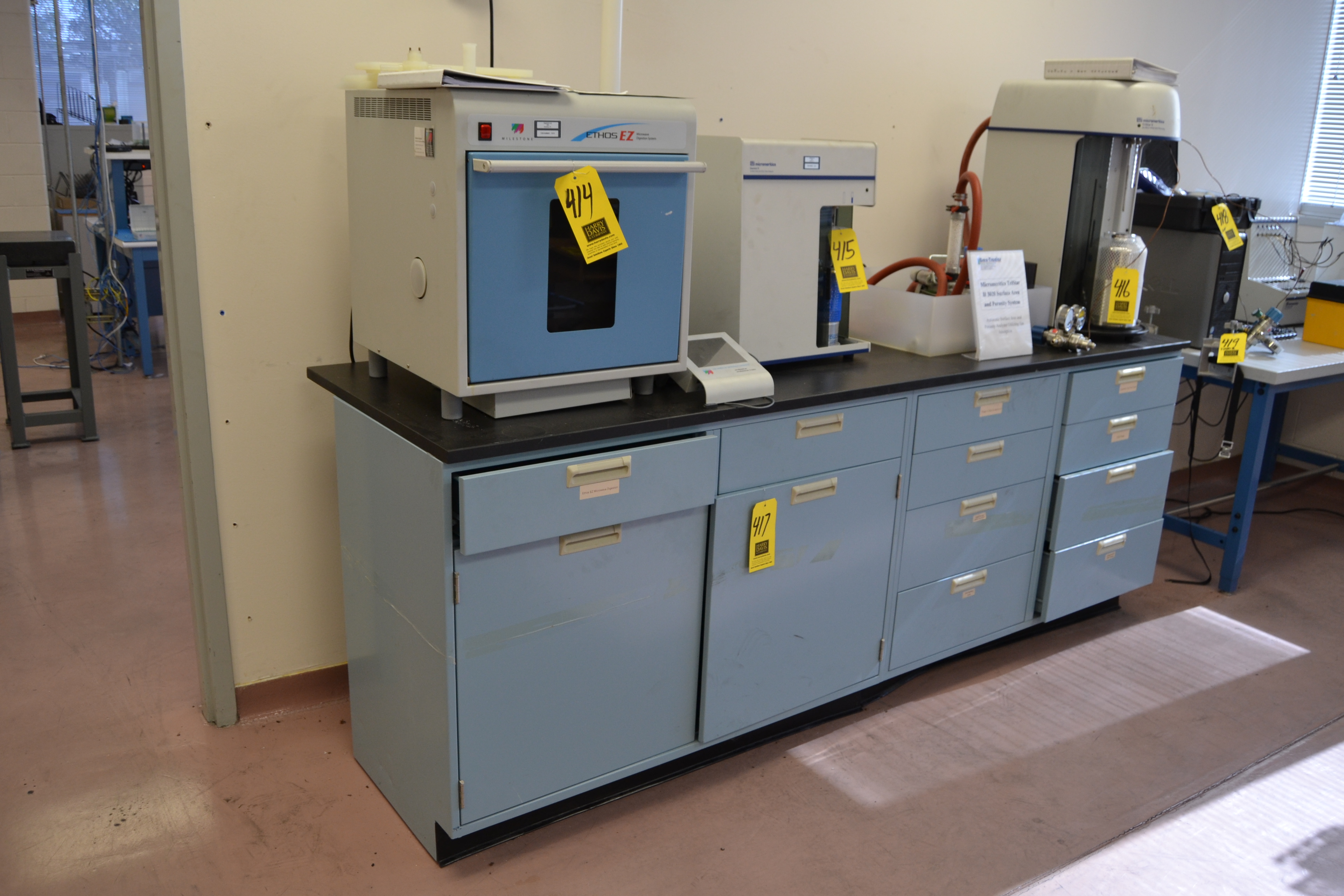 30" x 96" Lab Base Counter, with Acid Resistant Top