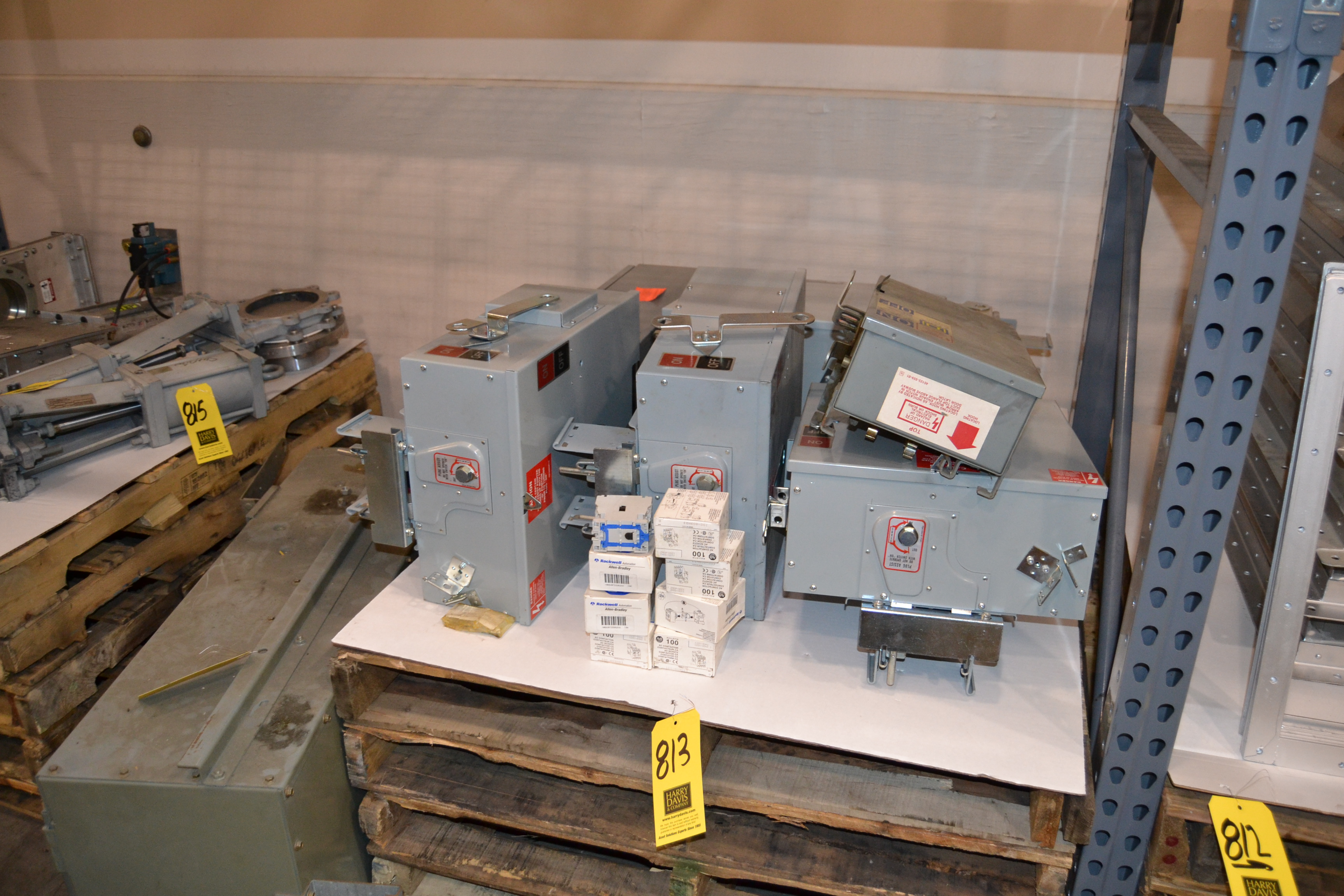 Assorted GE Bus Bar Disconnects