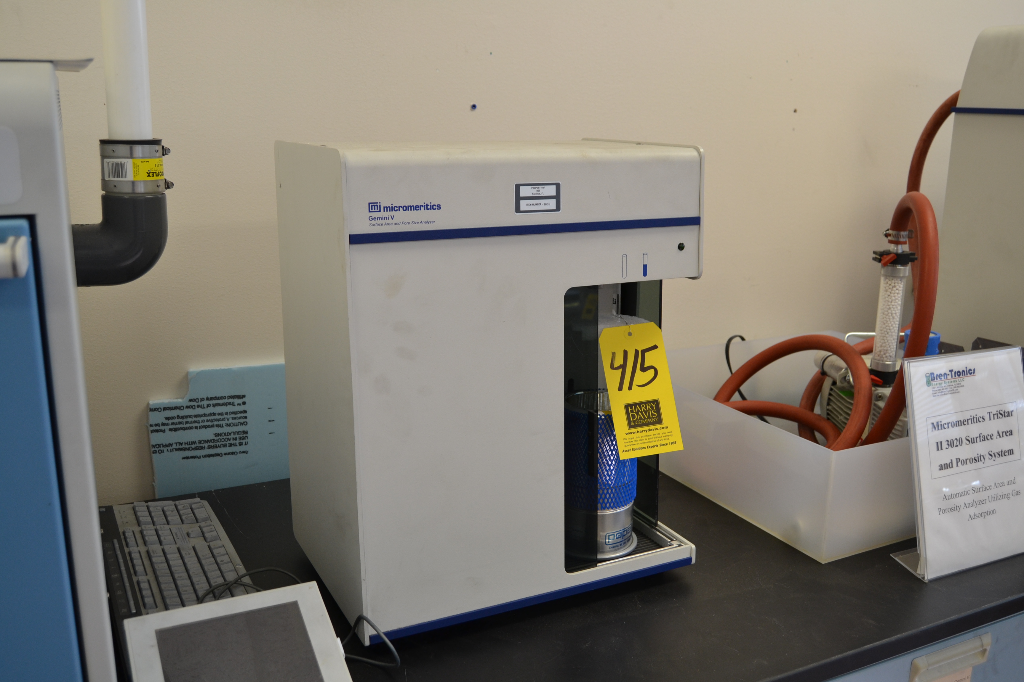 Micromeritics Gemini V Surface and Pore Size Analyzer, S/N: 5263