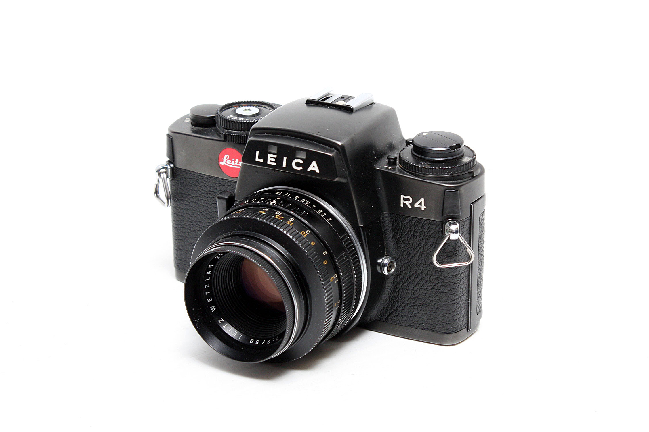 A Leica R4 SLR Camera, with Summicron-R f/2 50mm lens