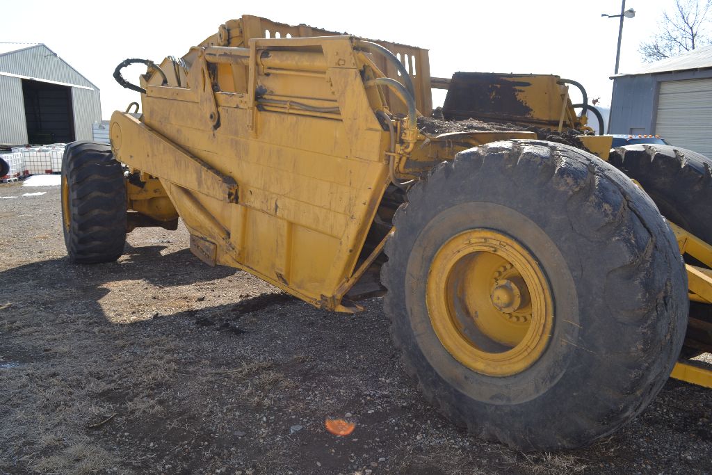 Letourneau 20 yd. Dolly Wheel Pull Scraper, great shape, hydraulic ...