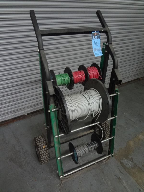 GREENLEE MODEL 9510 A-FRAME WIRE CADDY **LOCATED AT 6600 STOCKTON RD ...