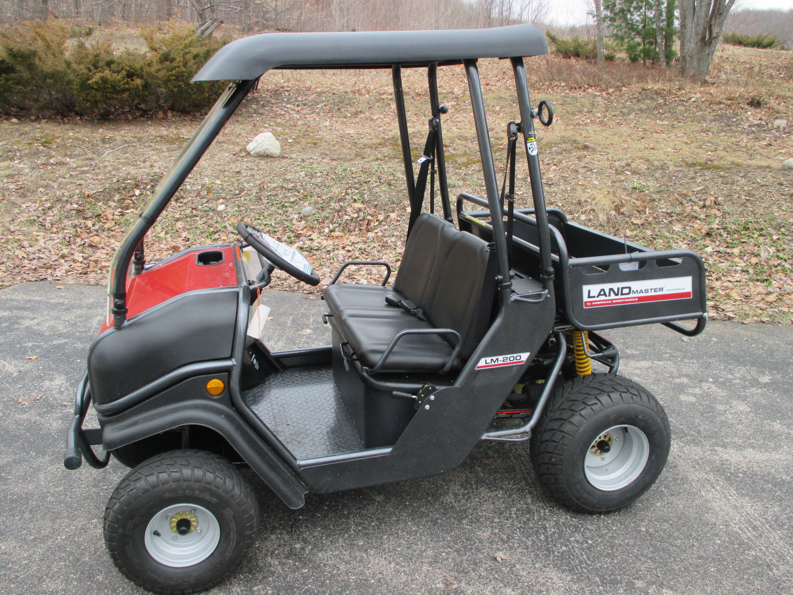 **NEW NEVER USED** LANDMASTER LM 200 RUNABOUT 4 X 2 UTV, LOCATION ...