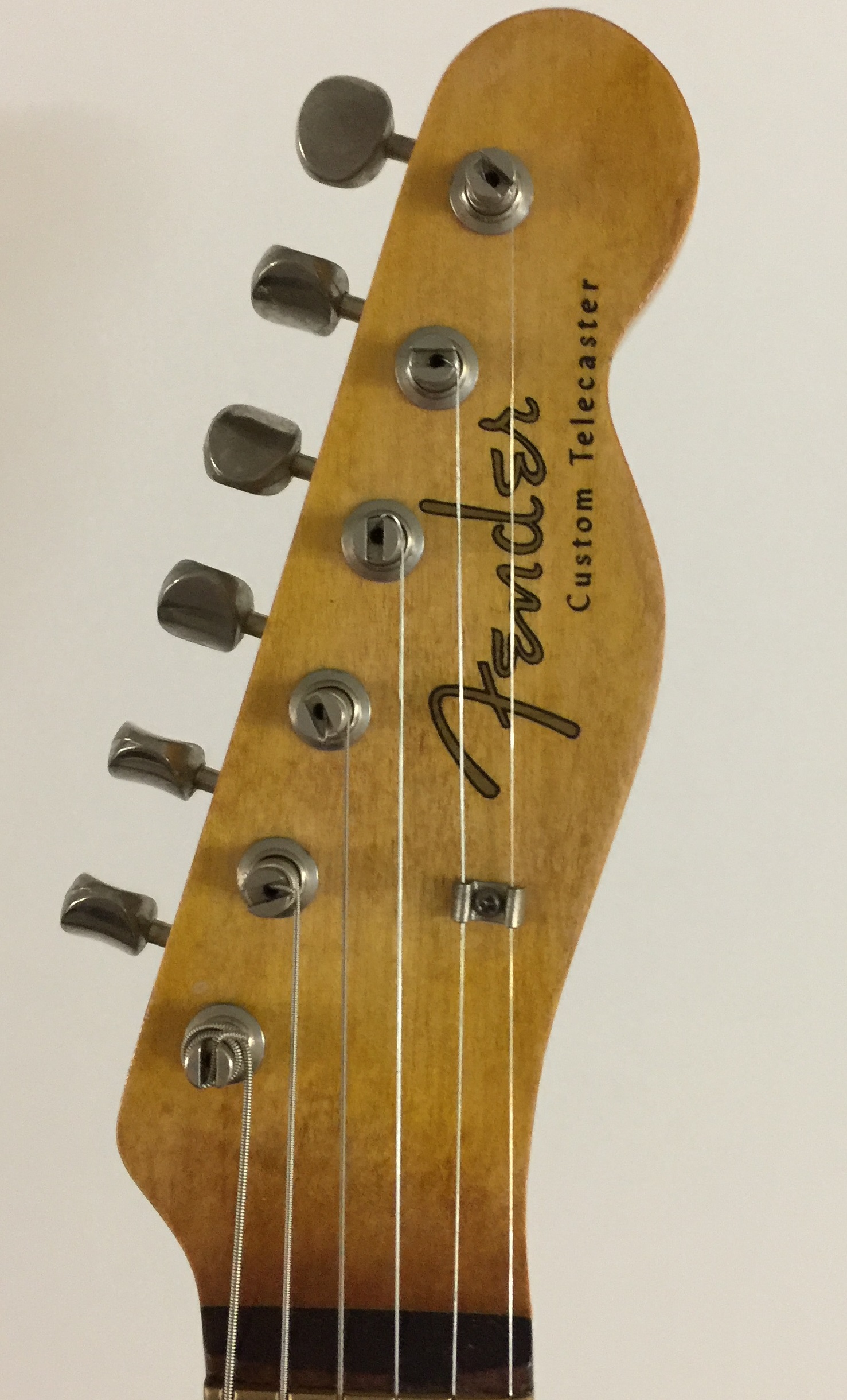 FENDER CUSTOM TELECASTER 62’ REPLICA. An electric guitar marked on the ...