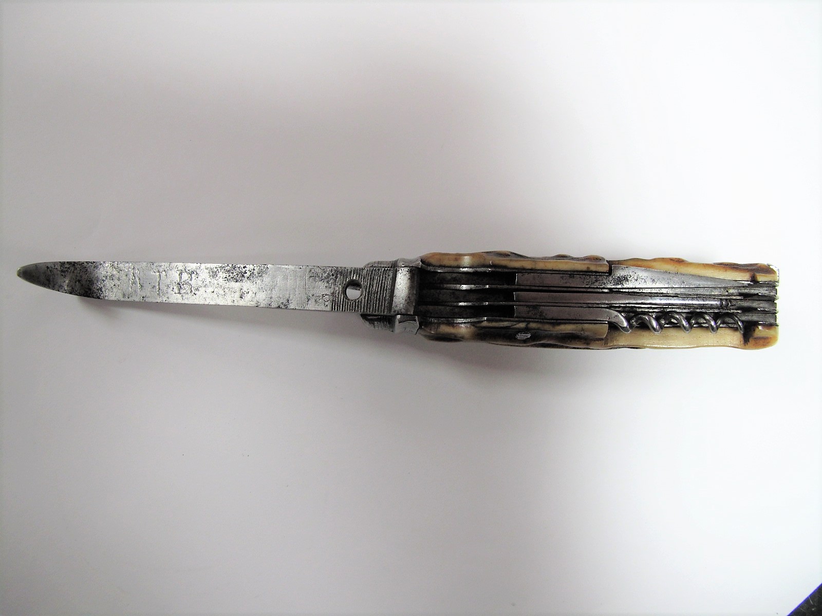 A John Watts Sheffield Multi Blade Coachman/Horseman's Folding Pocket ...