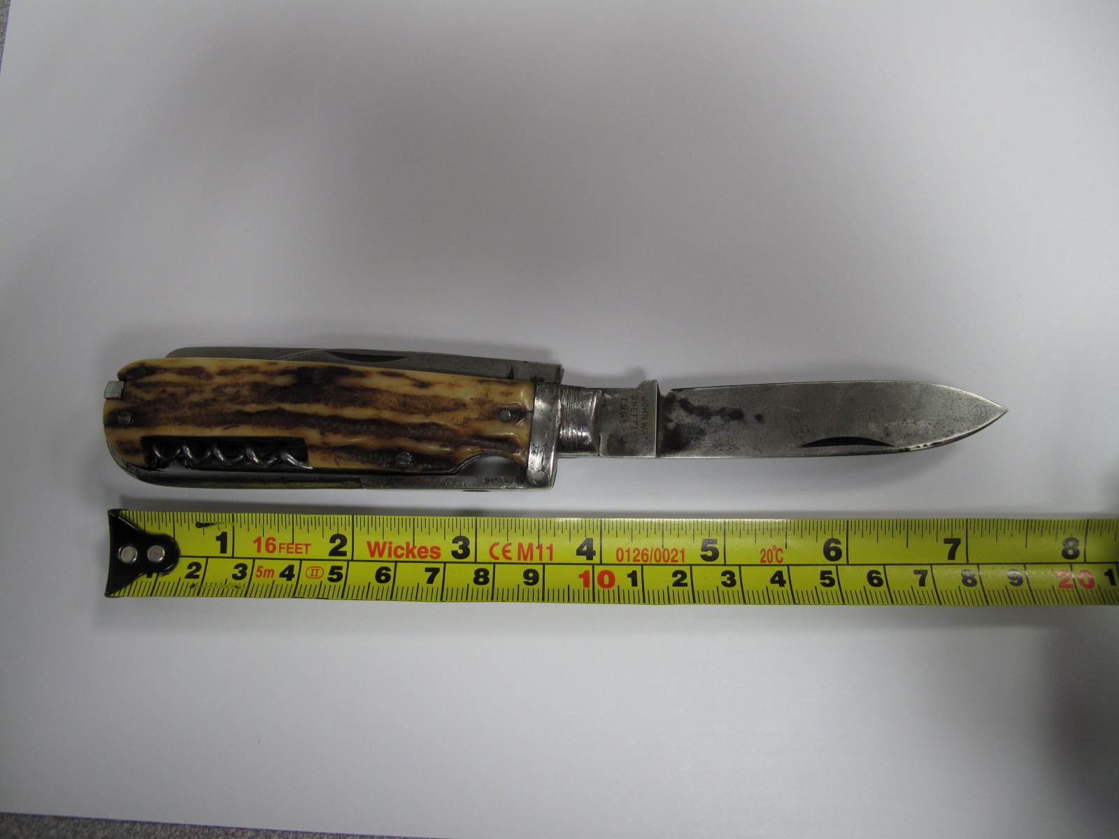 A John Watts Sheffield Multi Blade Coachman/Horseman's Folding Pocket ...