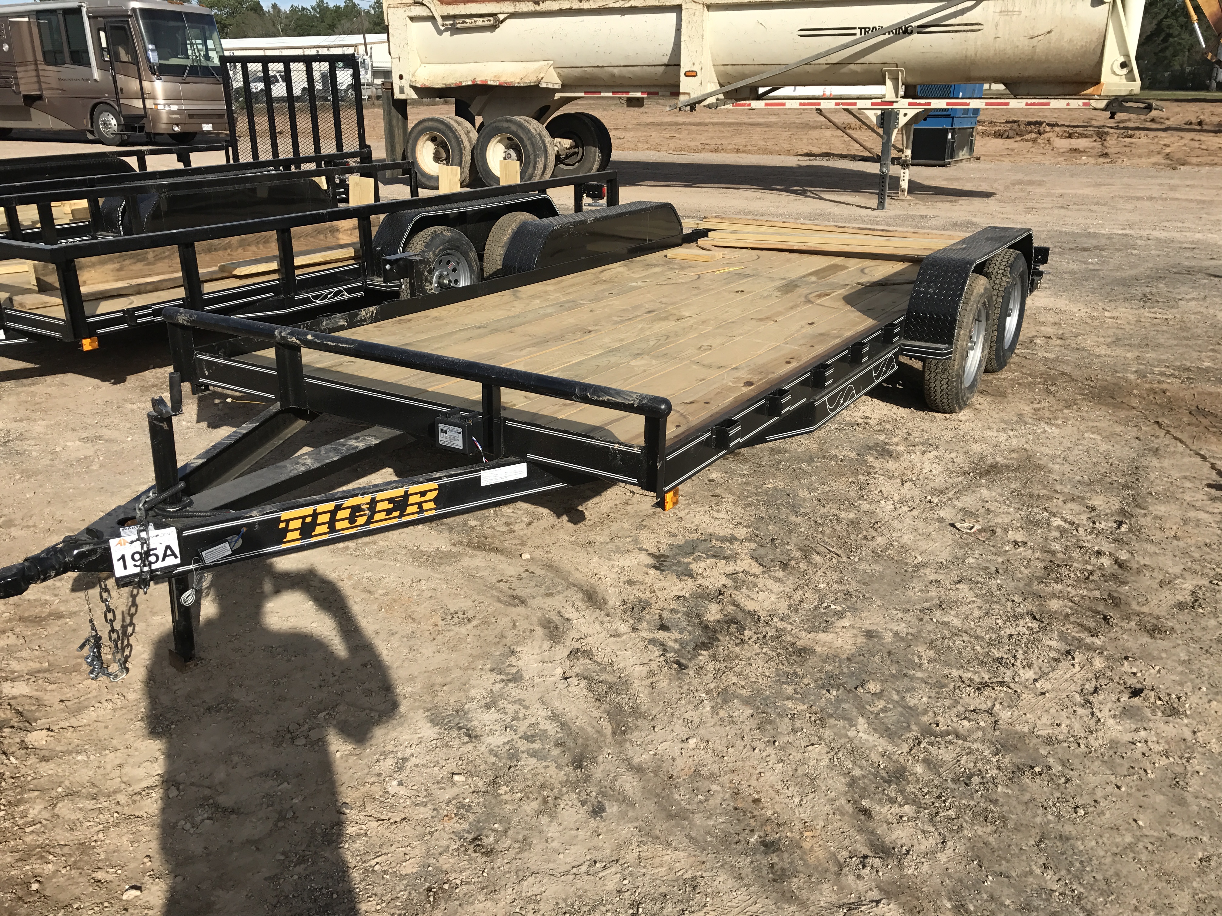2017 TIGER TRAILER UTILITY TRAILER- 18' OVERALL, 83" WIDTH, T/A, 3,500 ...