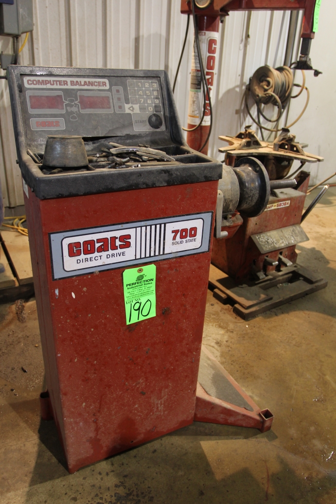 Coats 700 Solid State Direct Drive Computer Balancer