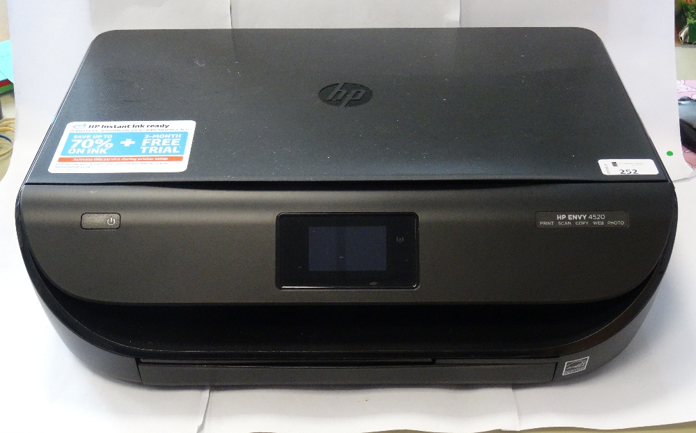 HP ENVY 4520 MULTI-FUNCTION PRINTER With power cable.