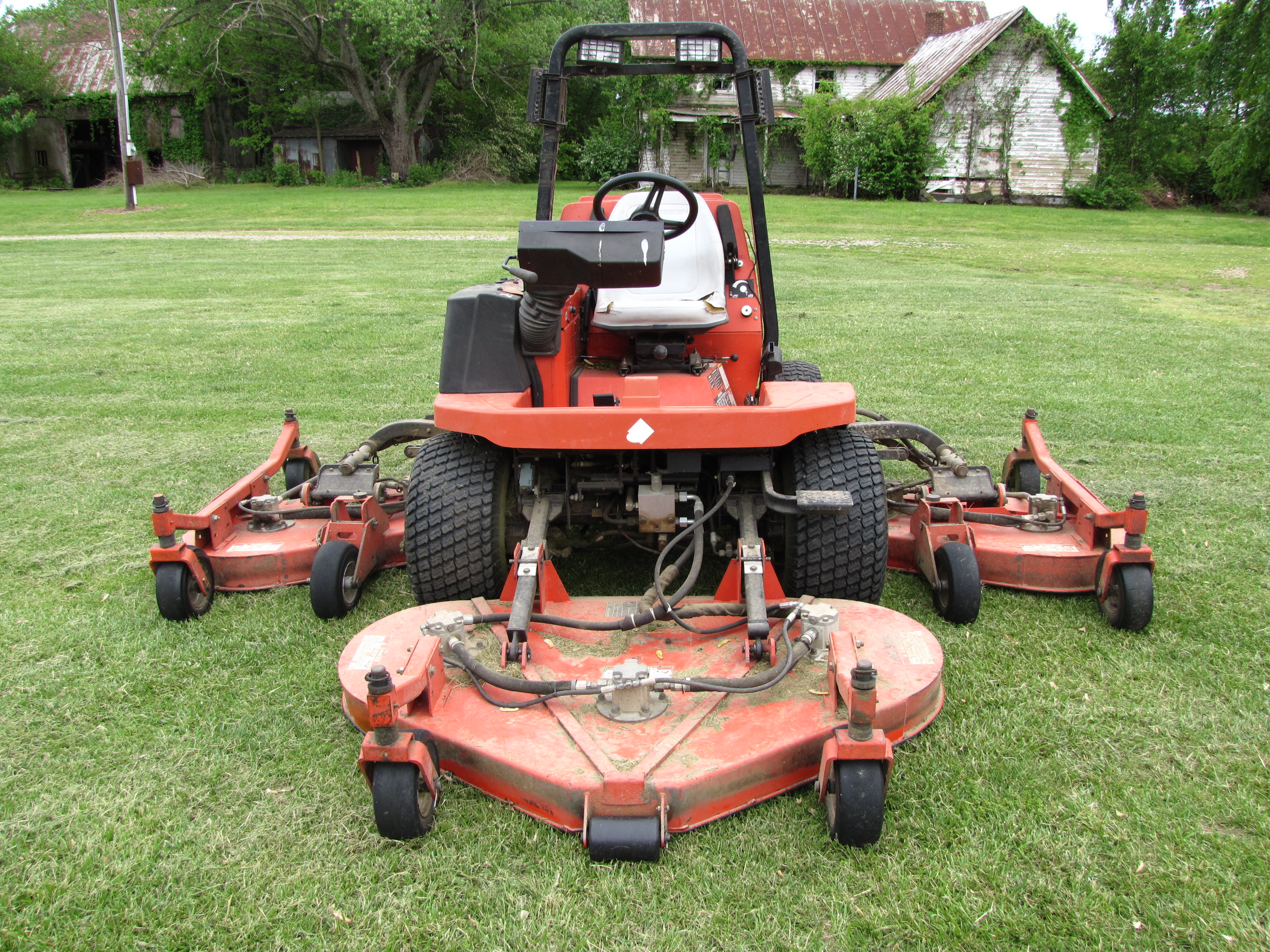 Jacobsen HR5111 Rough Mower, diesel, 4wd, 4,387 hrs, 3-gang rotary ...