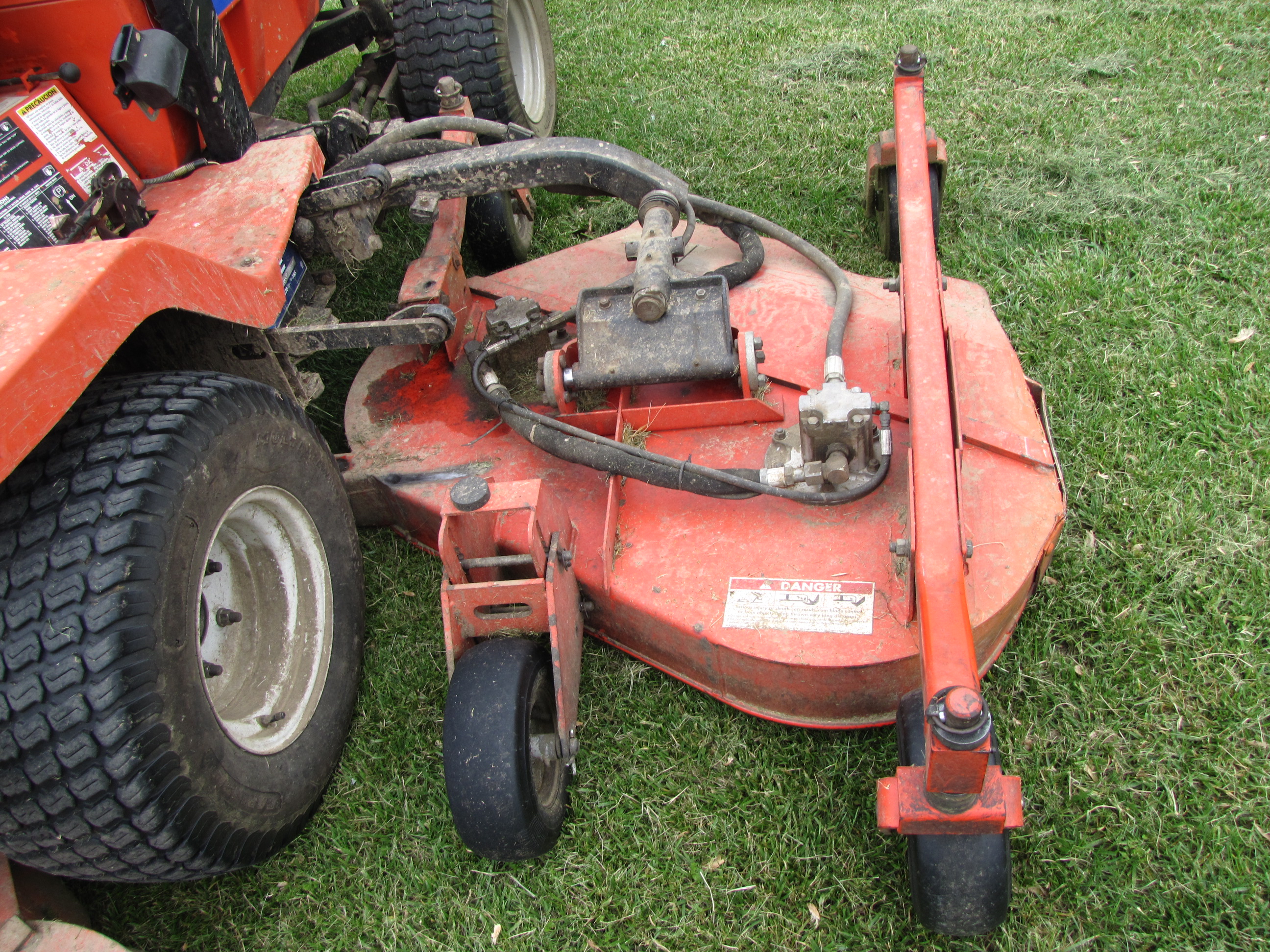 Jacobsen HR5111 Rough Mower, diesel, 4wd, 4,387 hrs, 3-gang rotary ...