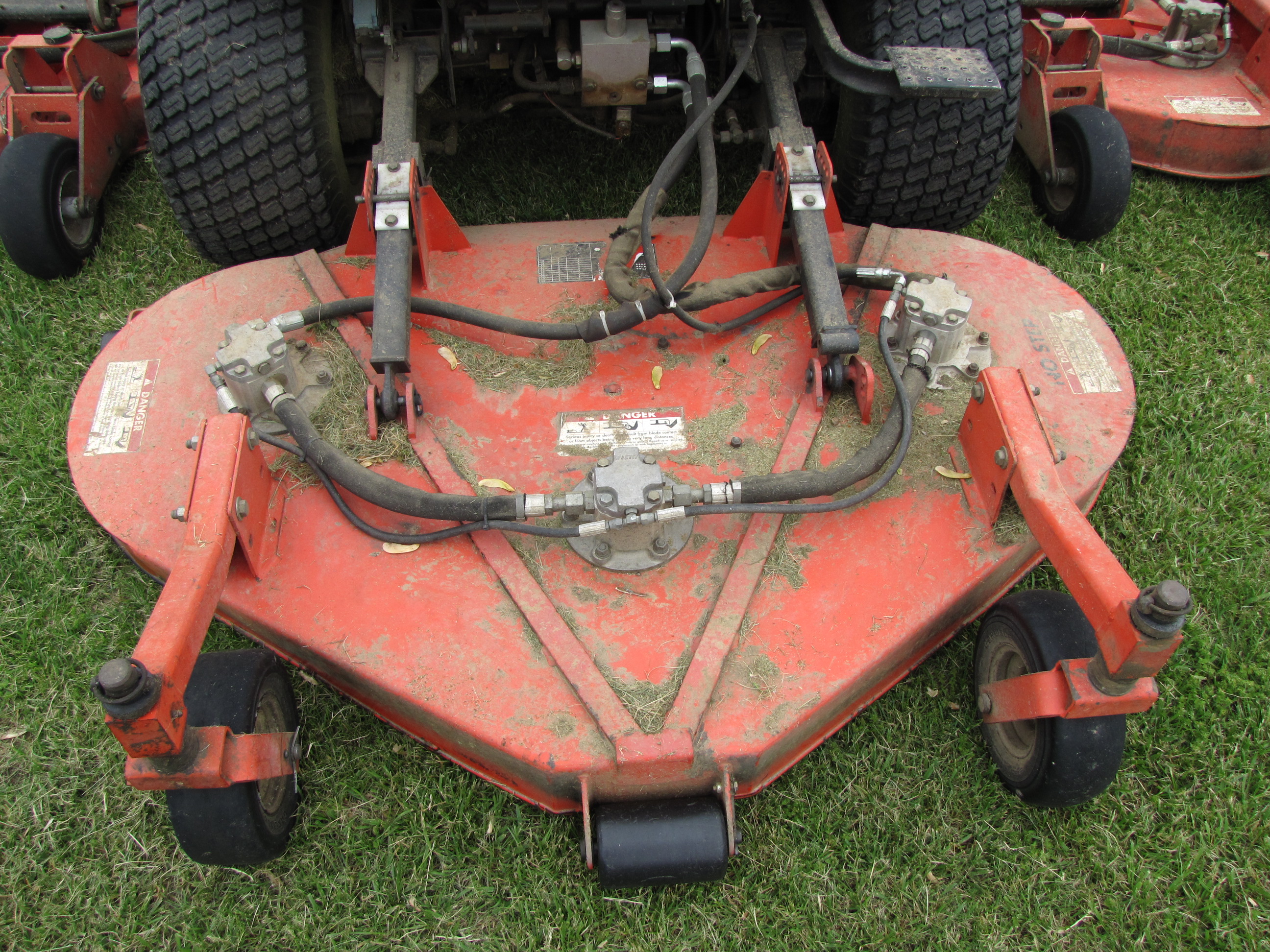 Jacobsen HR5111 Rough Mower, diesel, 4wd, 4,387 hrs, 3-gang rotary ...