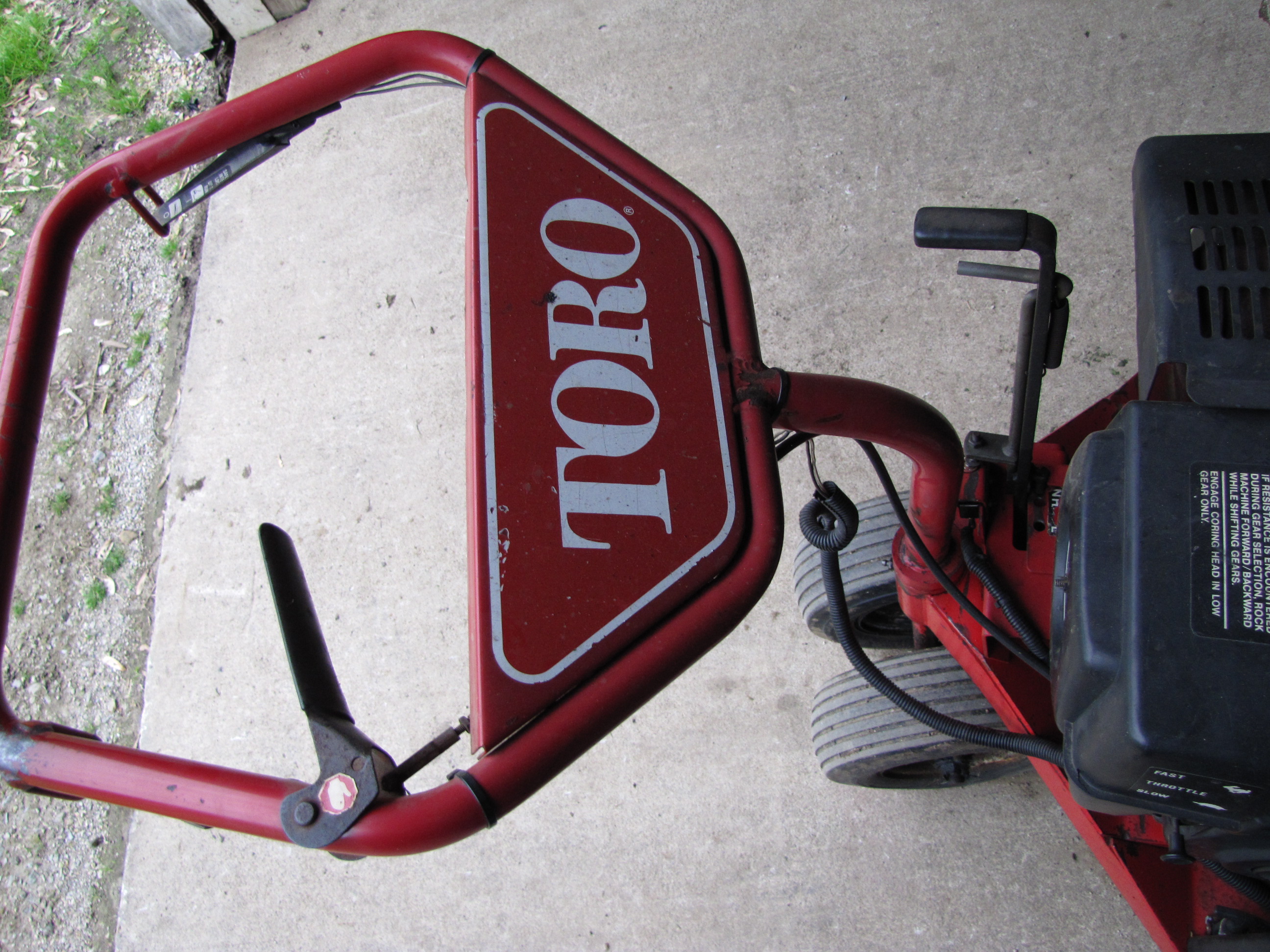 Toro Greens Aerator, 2’ aerating width, walk behind unit, Kohler engine ...