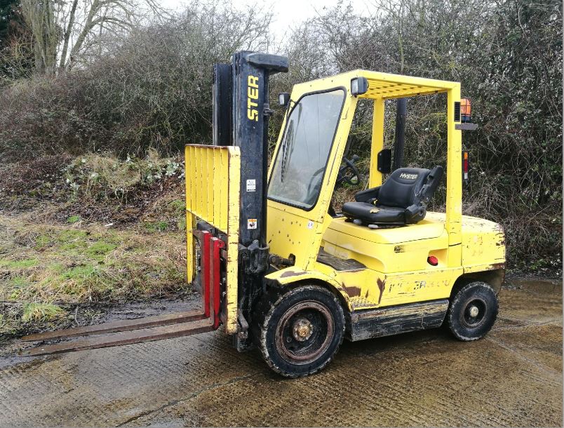 JS - HYSTER H300 XM 3 TON FORKLIFT, CONTAINER SPEC *PLUS VAT* TRIPLE ...