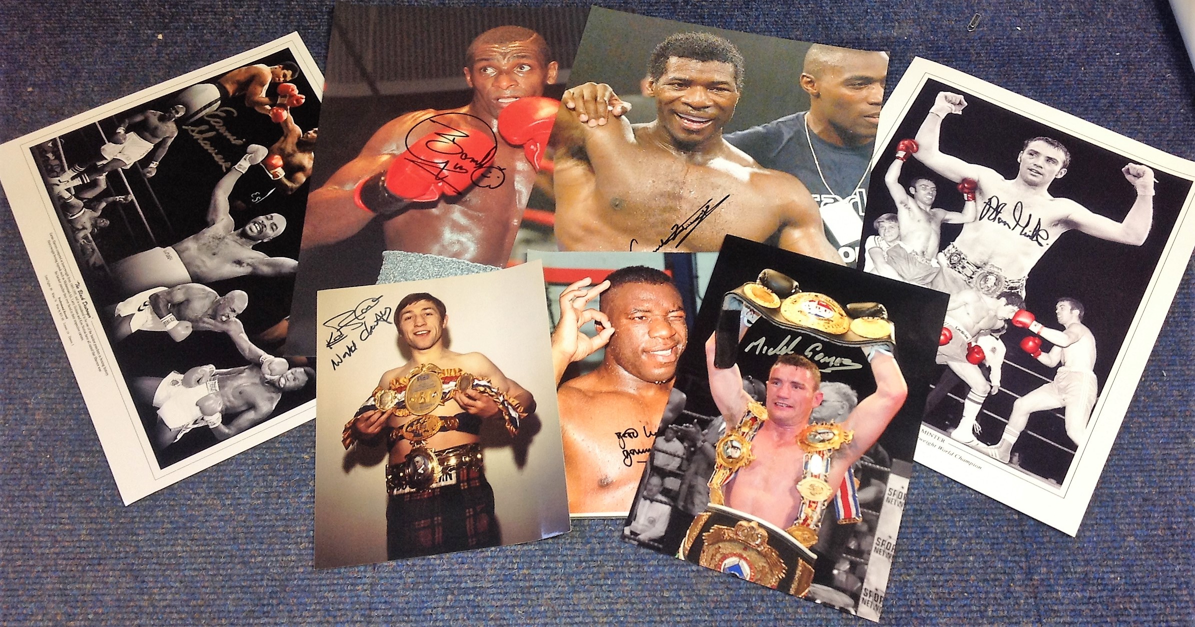 Boxing Collection 7 Assorted Colour And Montage Photos Of Some boxing-collection-7-assorted-colour-and-montage-photos-of-some