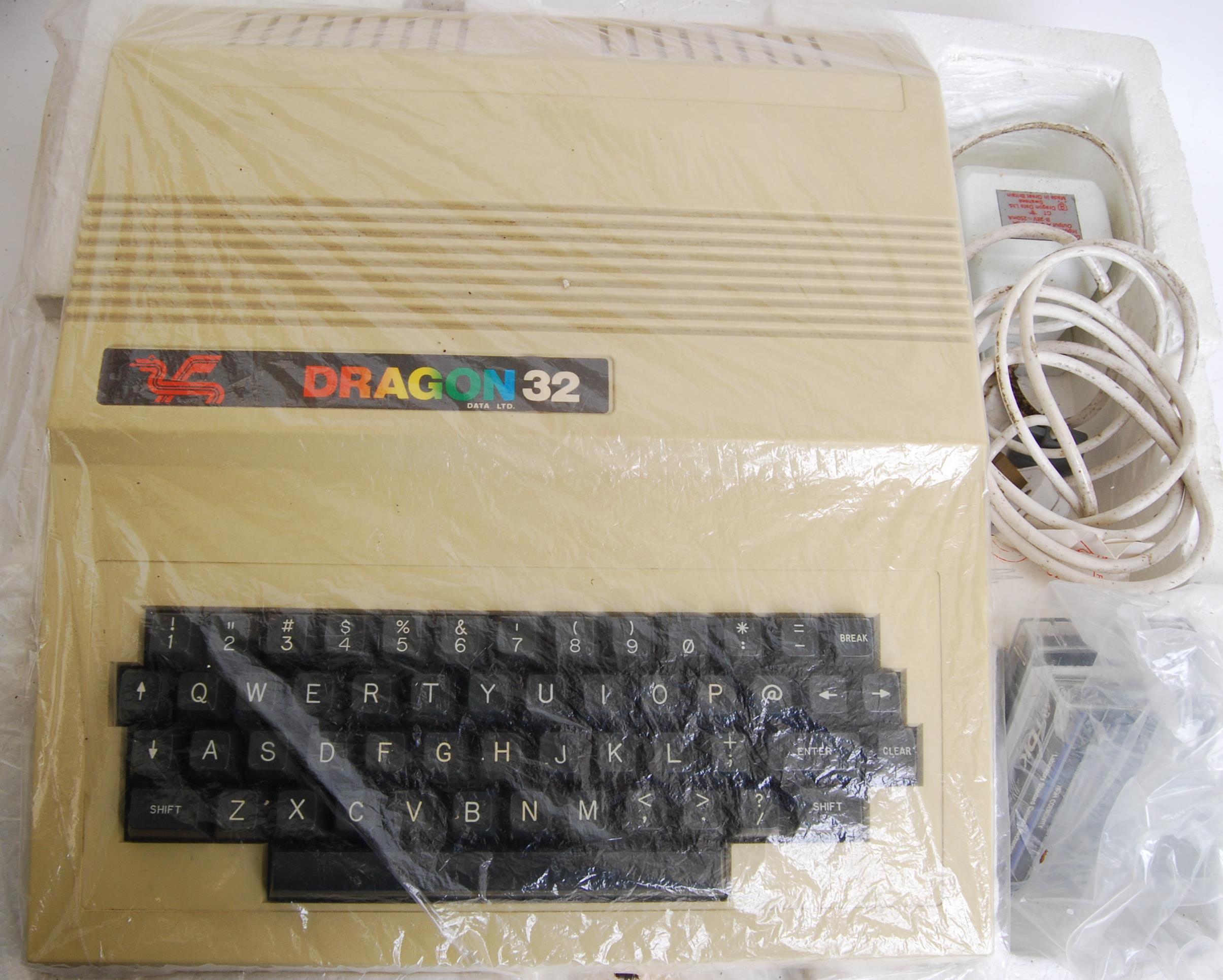 DRAGON 32: An original Dragon 32 family computer game system. In ...