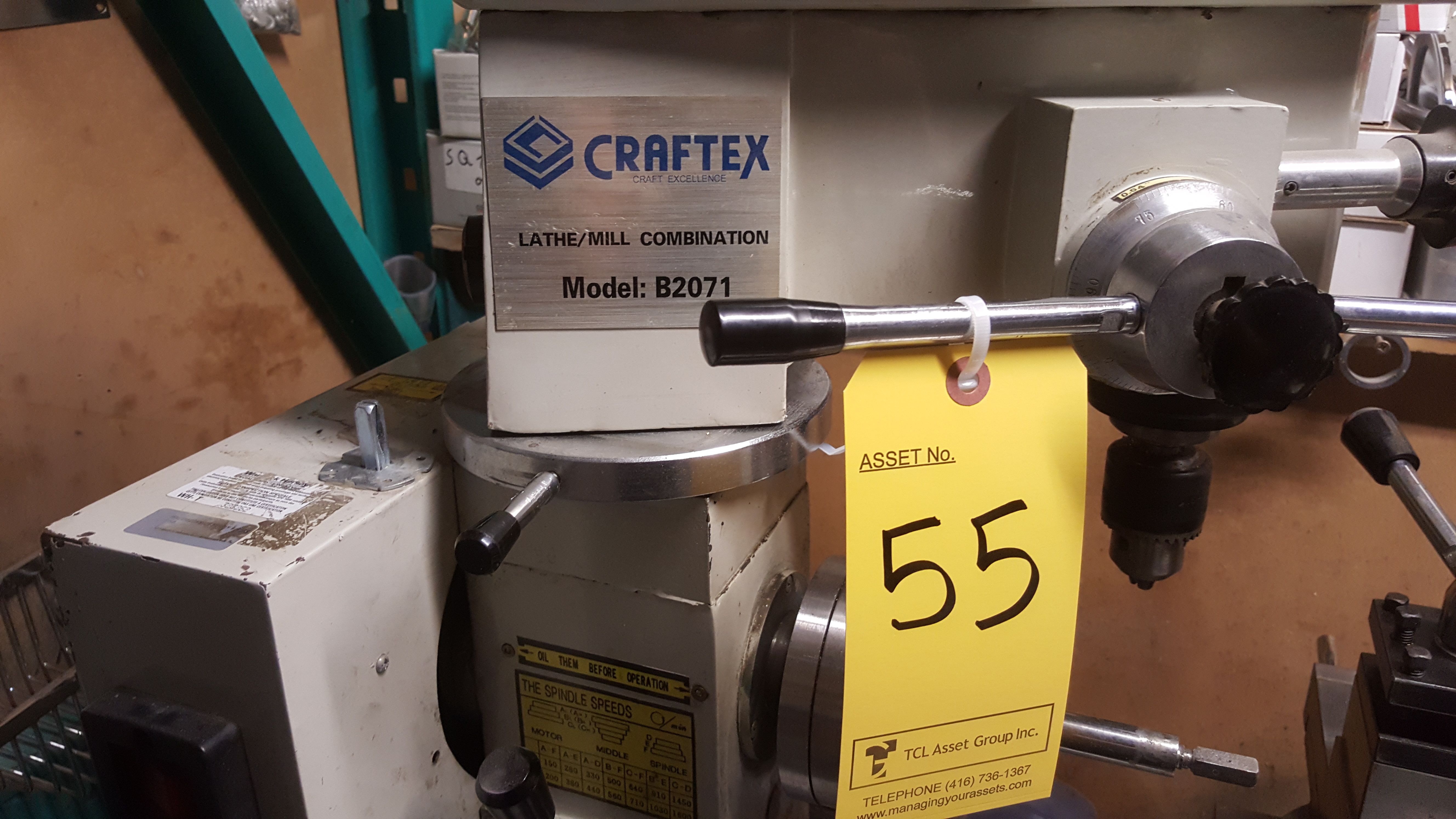 Craftex lathe/mill combination mod.B2071