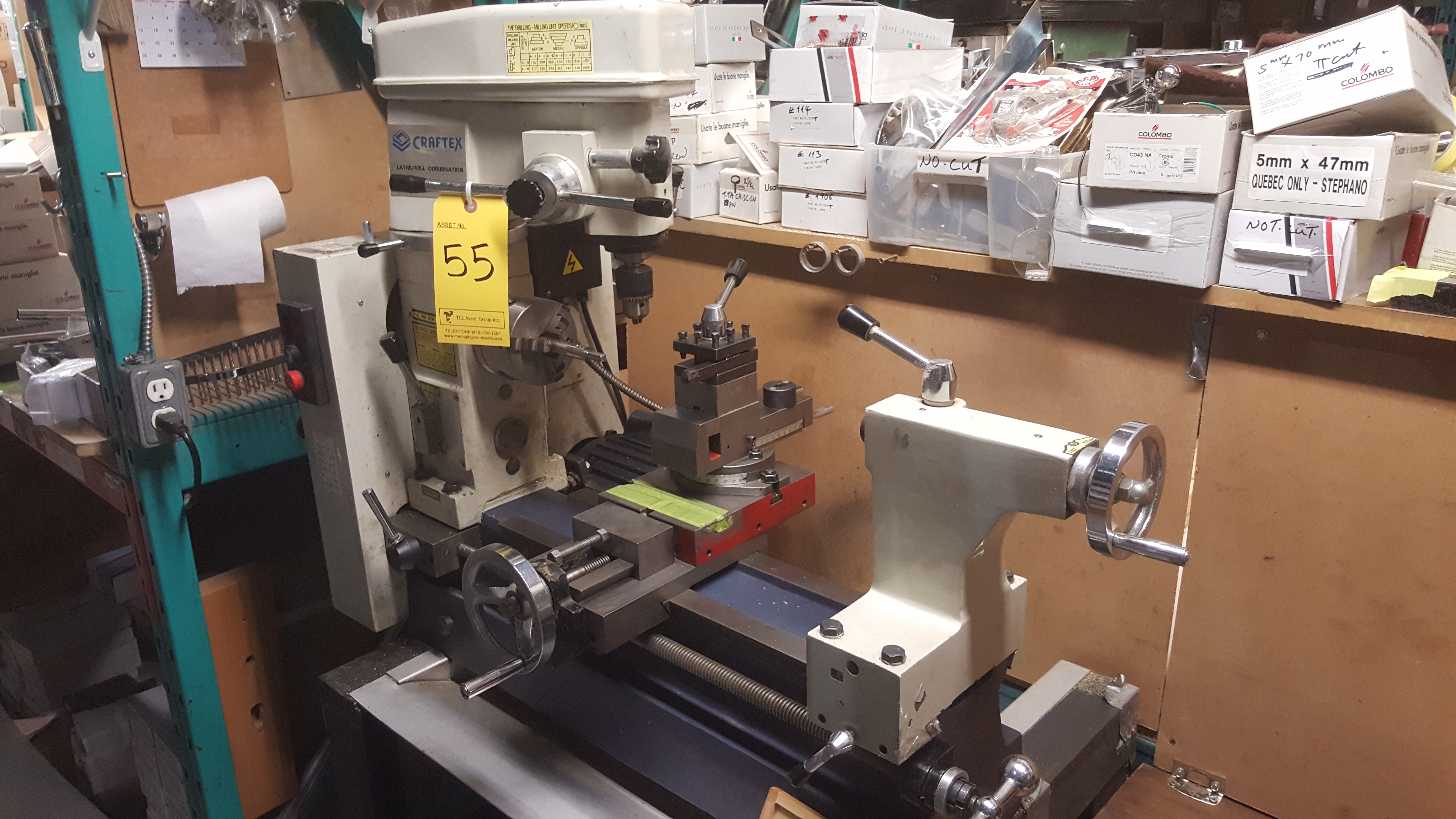 Craftex lathe/mill combination mod.B2071