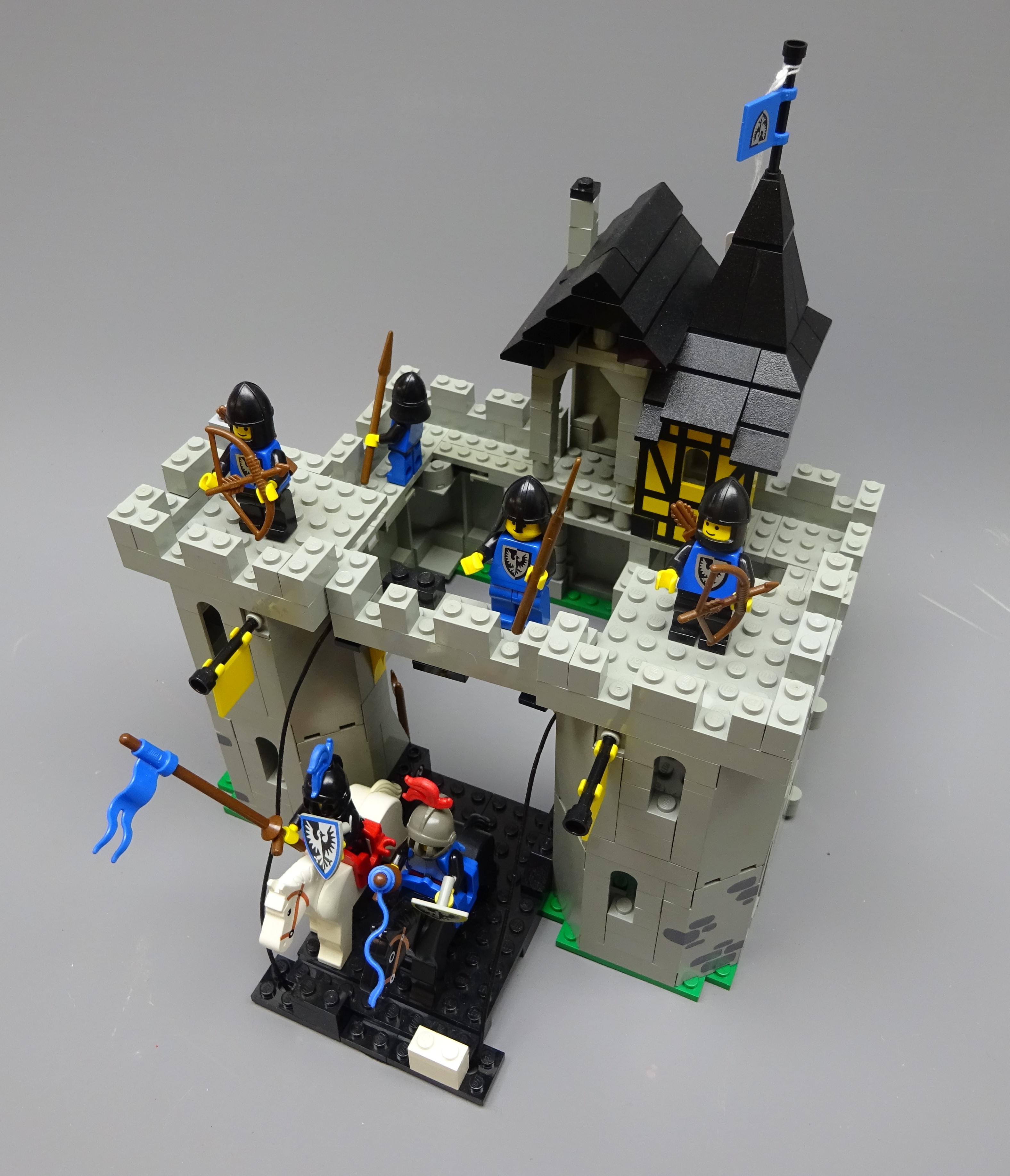 Lego Castles Black Falcon Fortress No.6074, c1986, complete with ...
